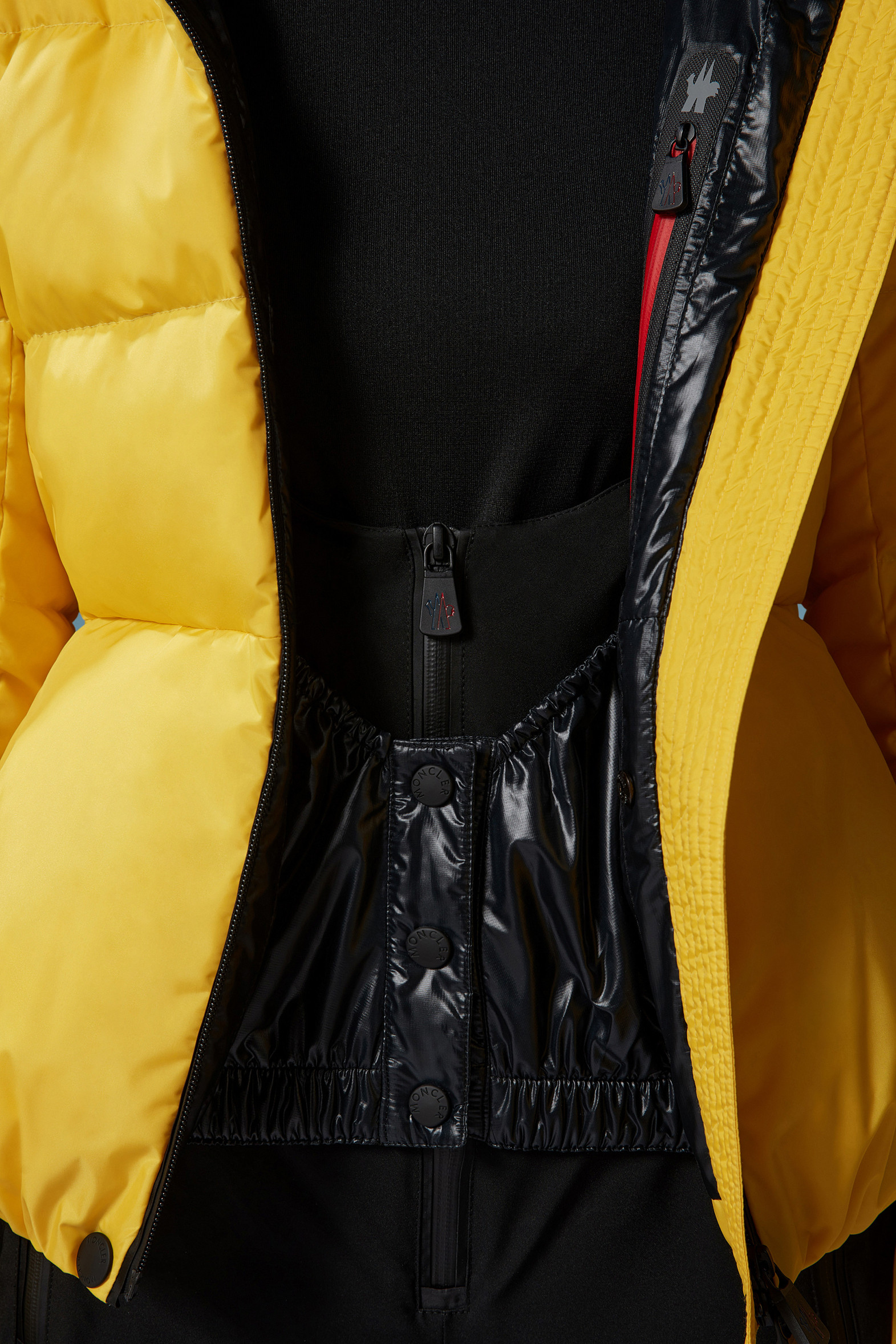 Sunny Yellow Bouquetin Short Down Jacket - Short Down Jackets for Women ...