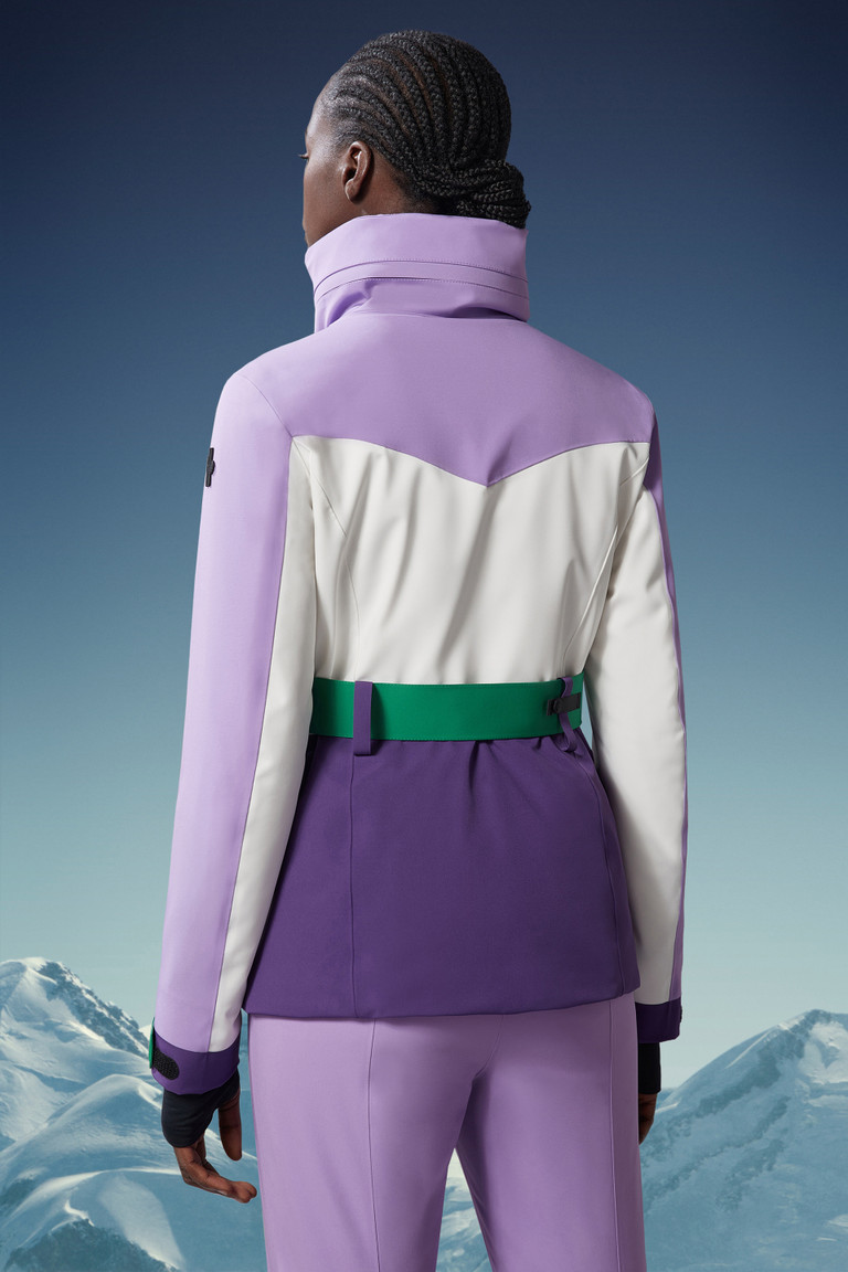 Lilac Hainet Ski Jacket - Short Down Jackets for Women | Moncler DK