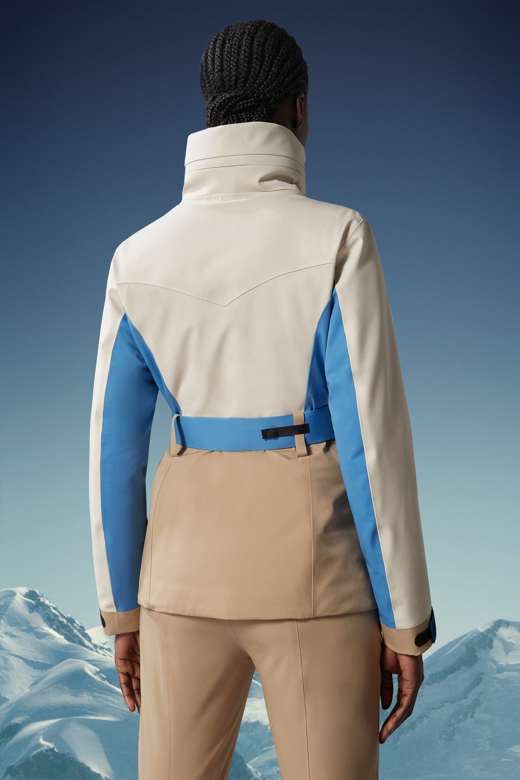 Multicolour Hainet Ski Jacket - Short Down Jackets for Women | Moncler SG