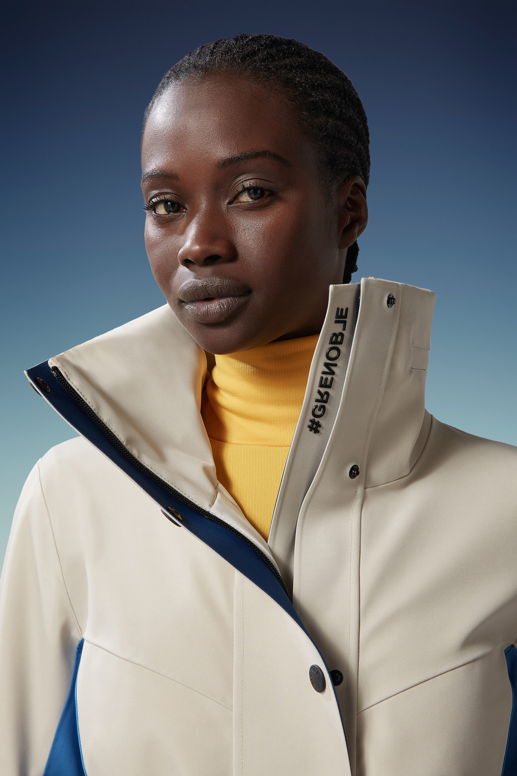 Multicolour Hainet Ski Jacket - Short Down Jackets for Women | Moncler SG