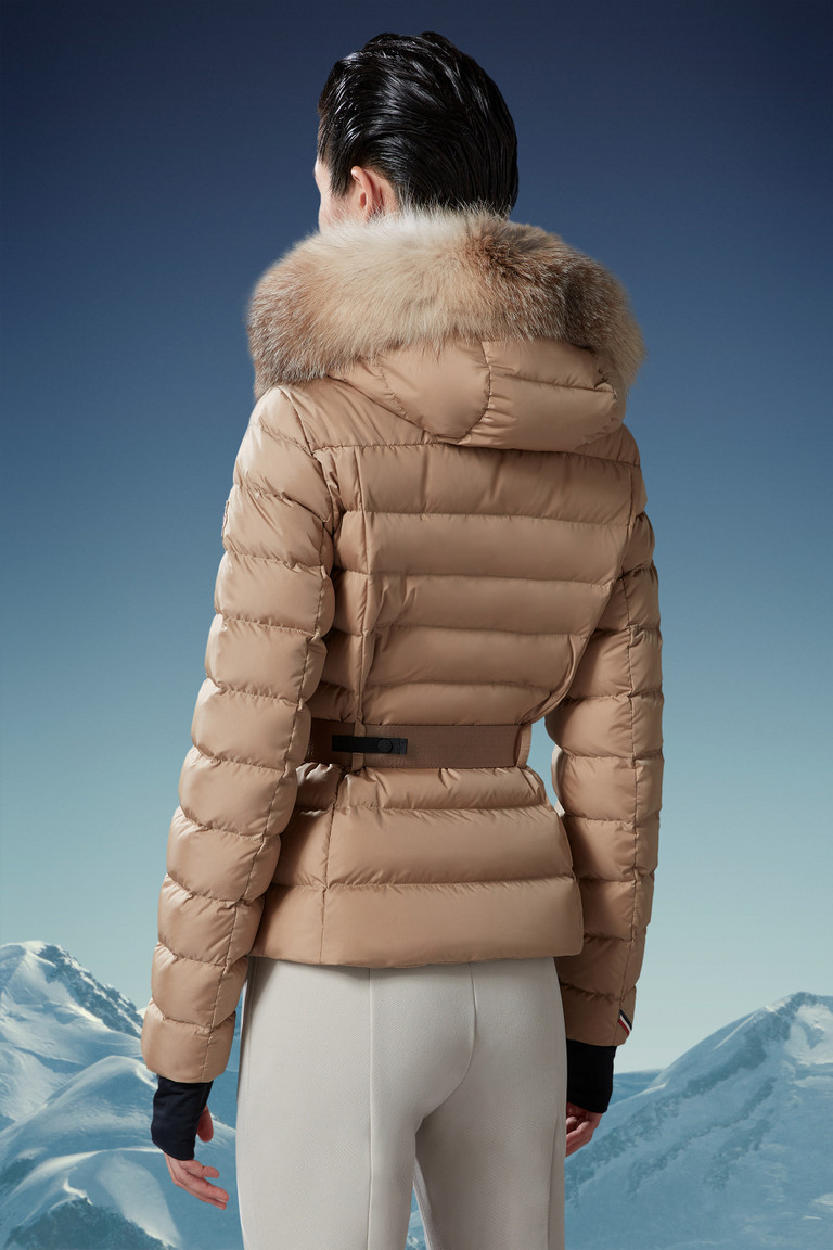 Piumino corto Beverley Marrone Chiaro - Piumini Corti Donna | Moncler CH