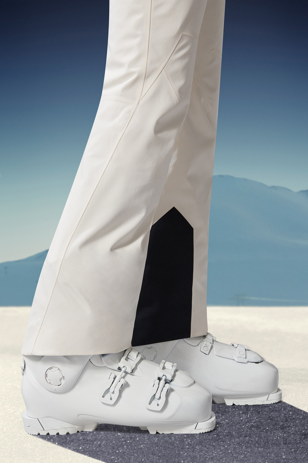 Skihose Milchweiss - Hosen & Shorts für Damen | Moncler DE