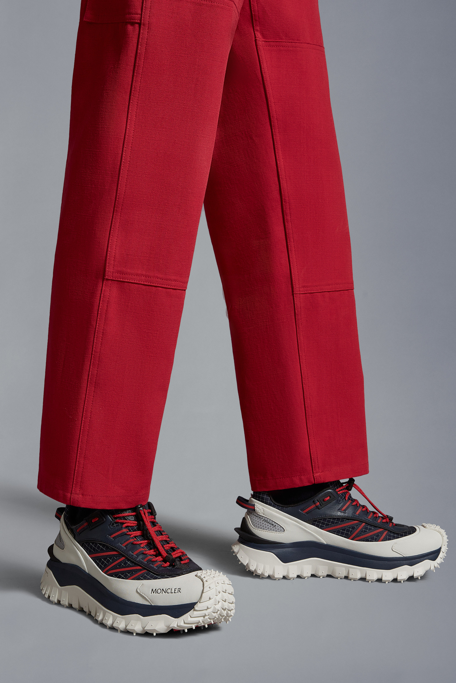 Blue & White & Red Trailgrip Gtx Trainers - Sneakers for Men | Moncler PT
