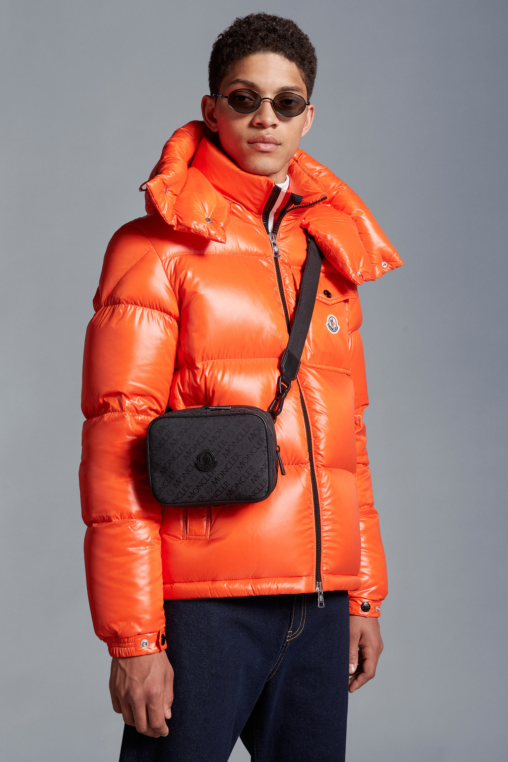 Black Climb Crossbody Bag - Bags & Small Accessories for Men | Moncler HK