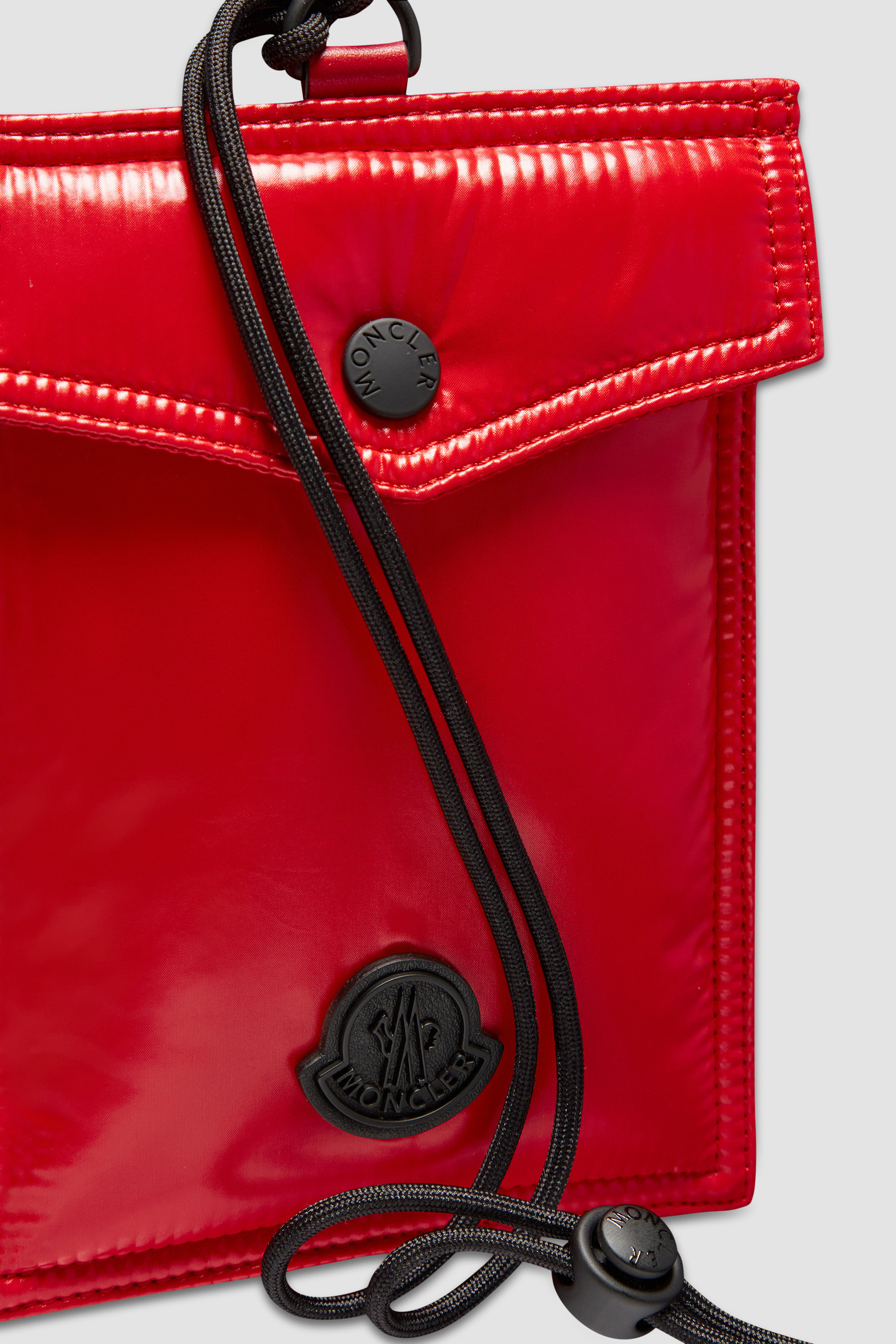 Scarlet Red Nylon Laqué Phone Case - Bags & Small Accessories for Women ...