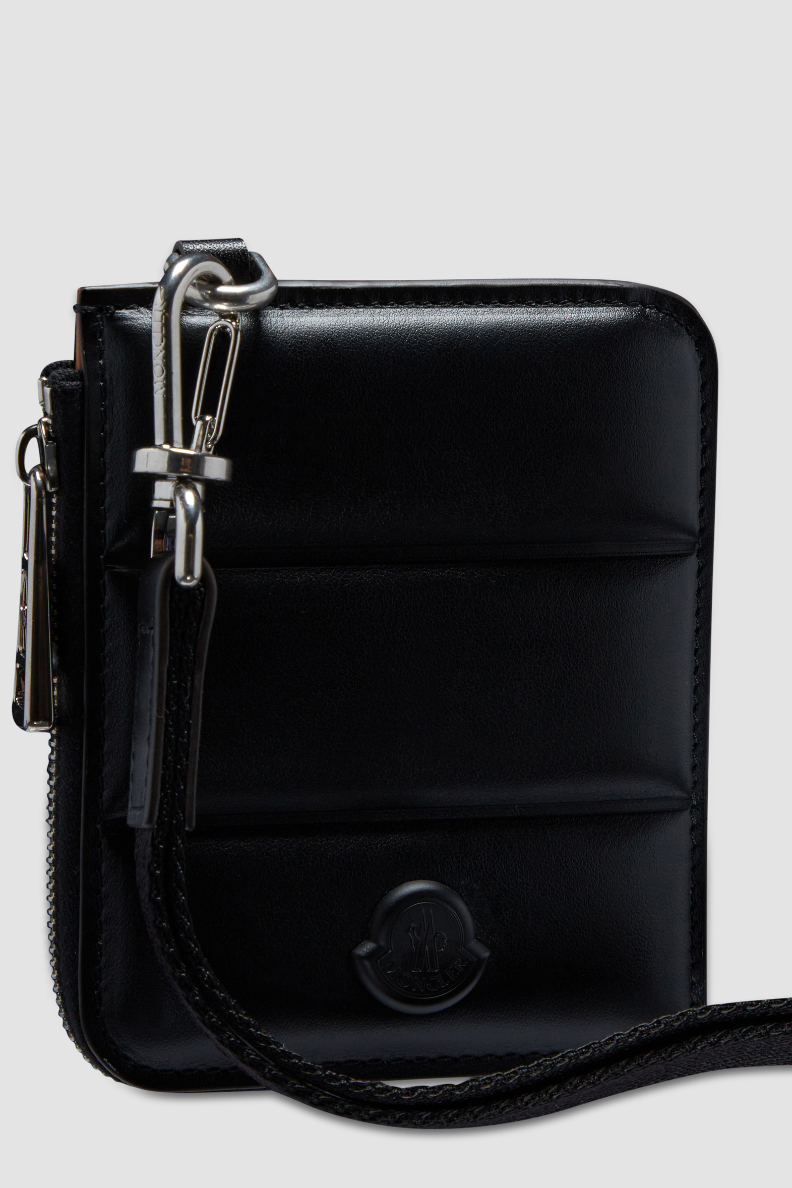 Portemonnaie aus Leder Schwarz - Kleine Accessoires für Herren | Moncler AT