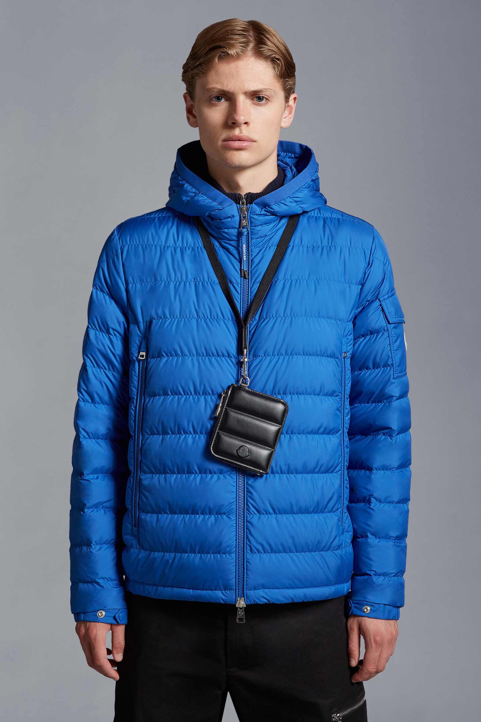 Portemonnaie aus Leder Schwarz - Kleine Accessoires für Herren | Moncler AT