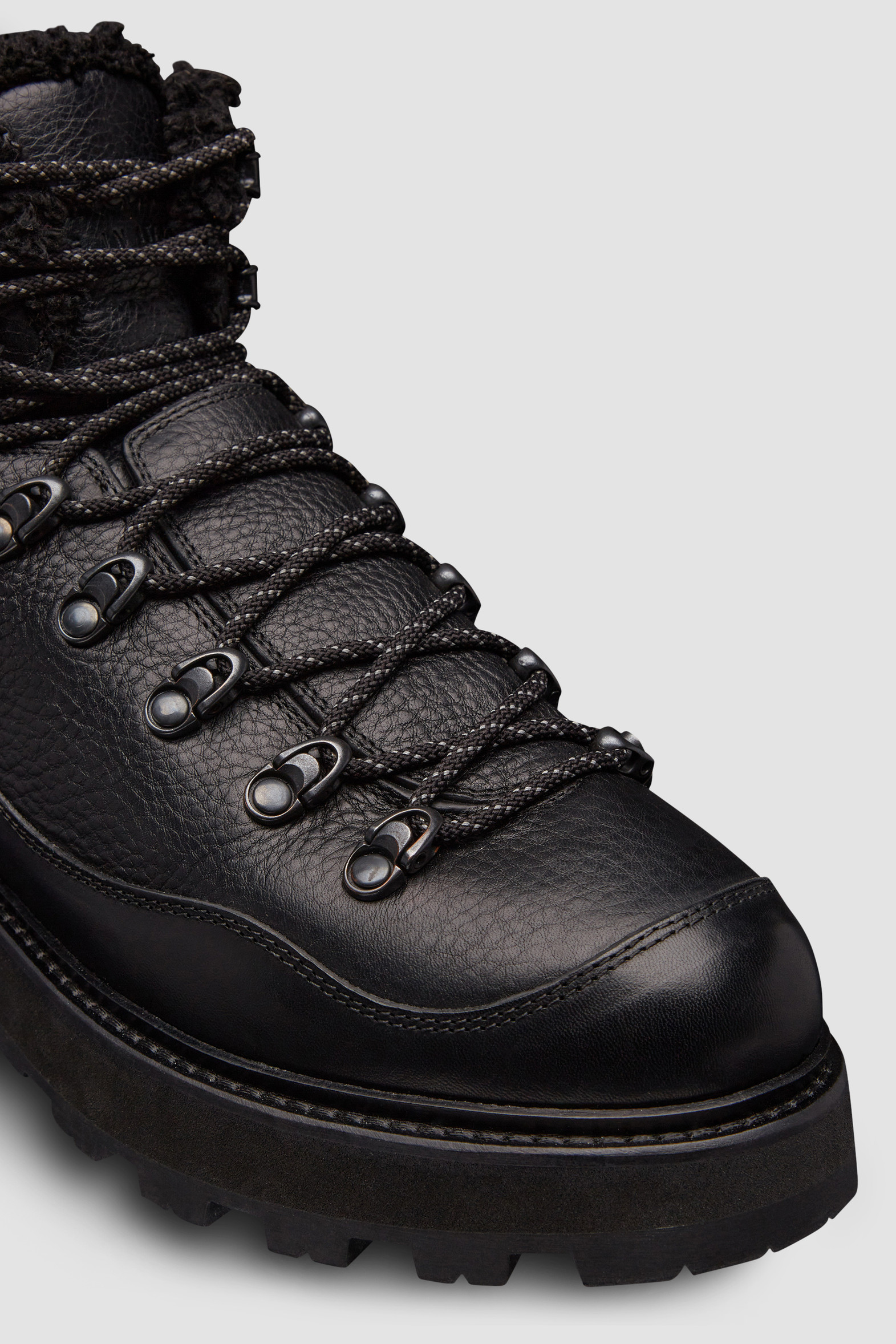 Black Peka Trek Hiking Boots - Boots for Women | Moncler HR