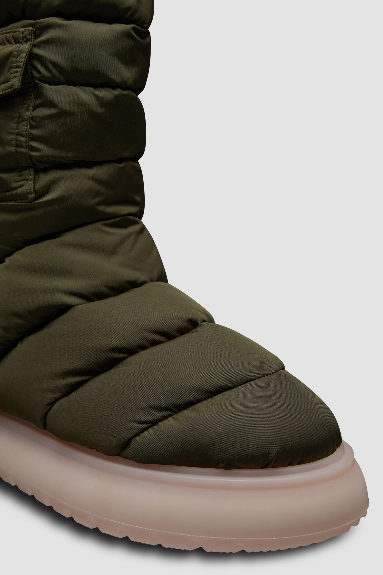 Olive Green Gaia Pocket Mid Boots - Boots for Women | Moncler HK
