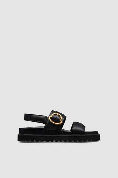 Sandales Bell Buckle Noir - Sandales et Mules Femme | Moncler FR