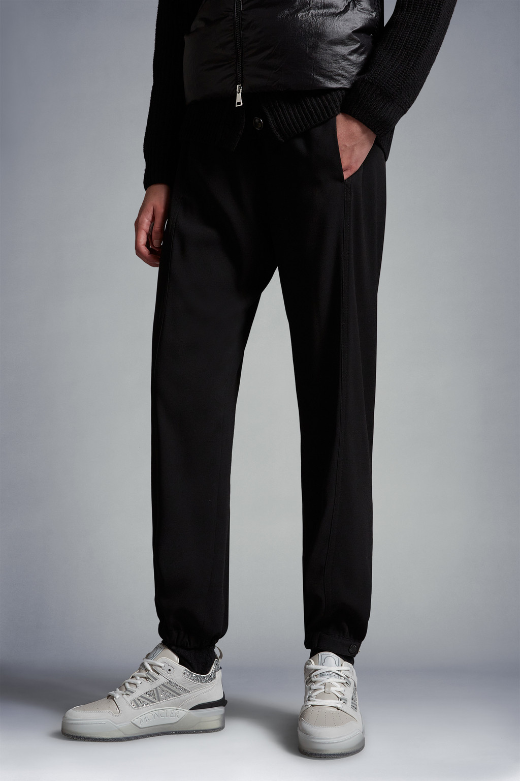 White & Silver Pivot Low-Top trainers - Sneakers for Women | Moncler SG