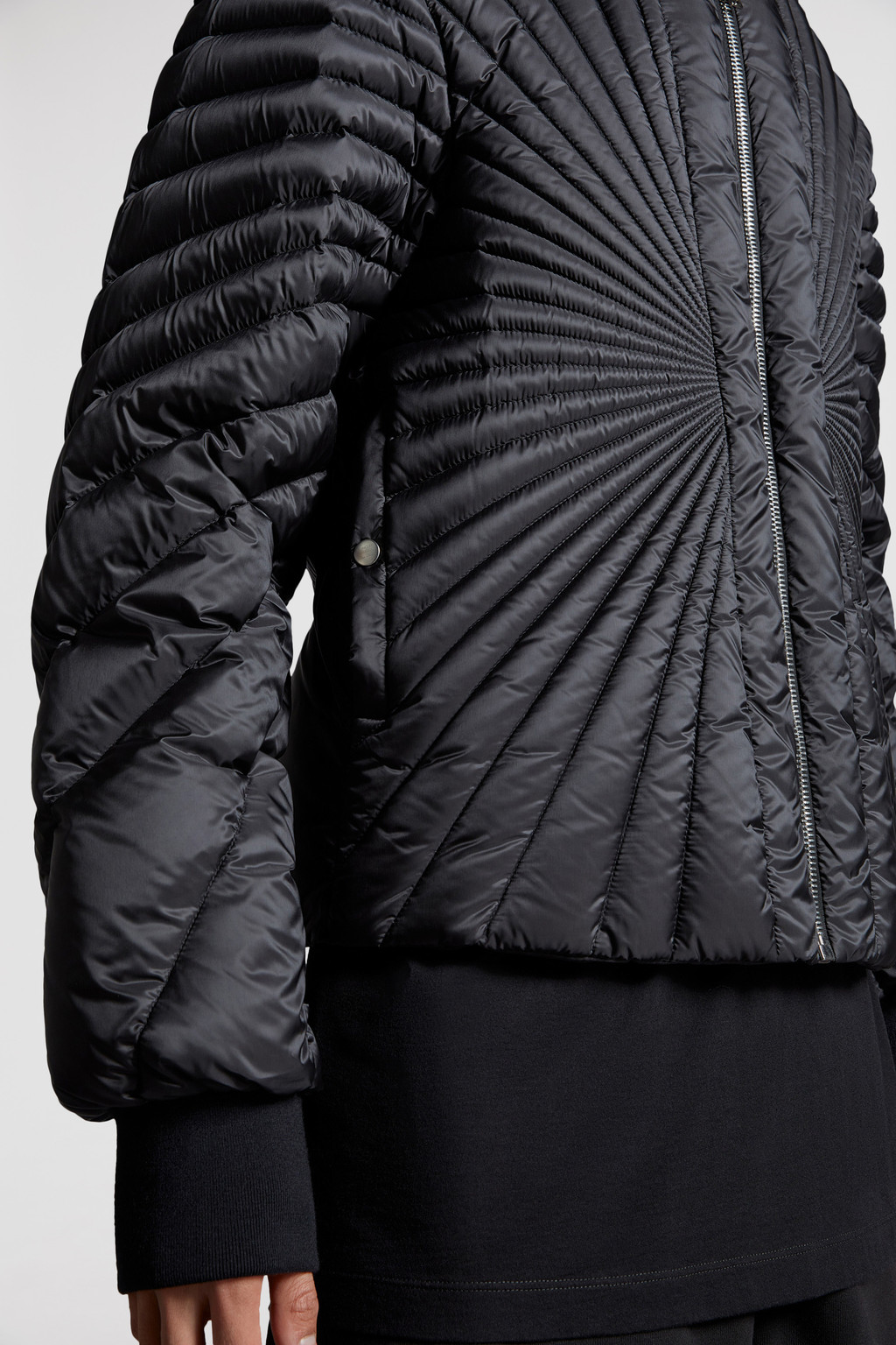 Black Radiance Flight Down Bomber Jacket - for Special Projects ...