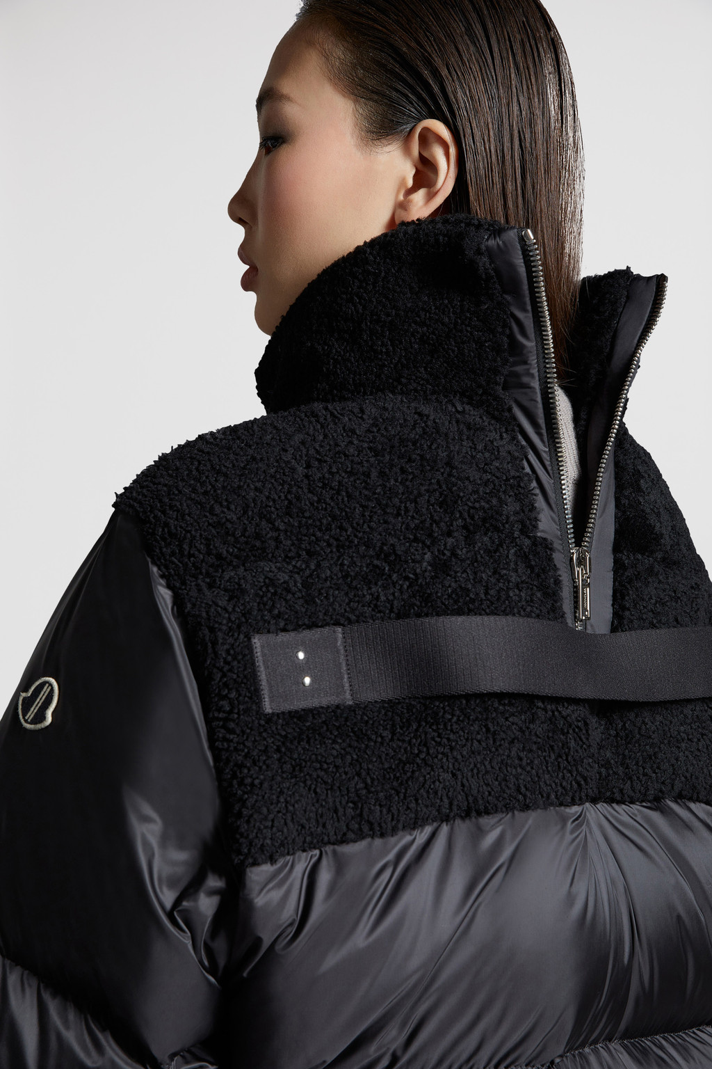 Black Cyclopic Short Down Jacket - for Special Projects | Moncler SG