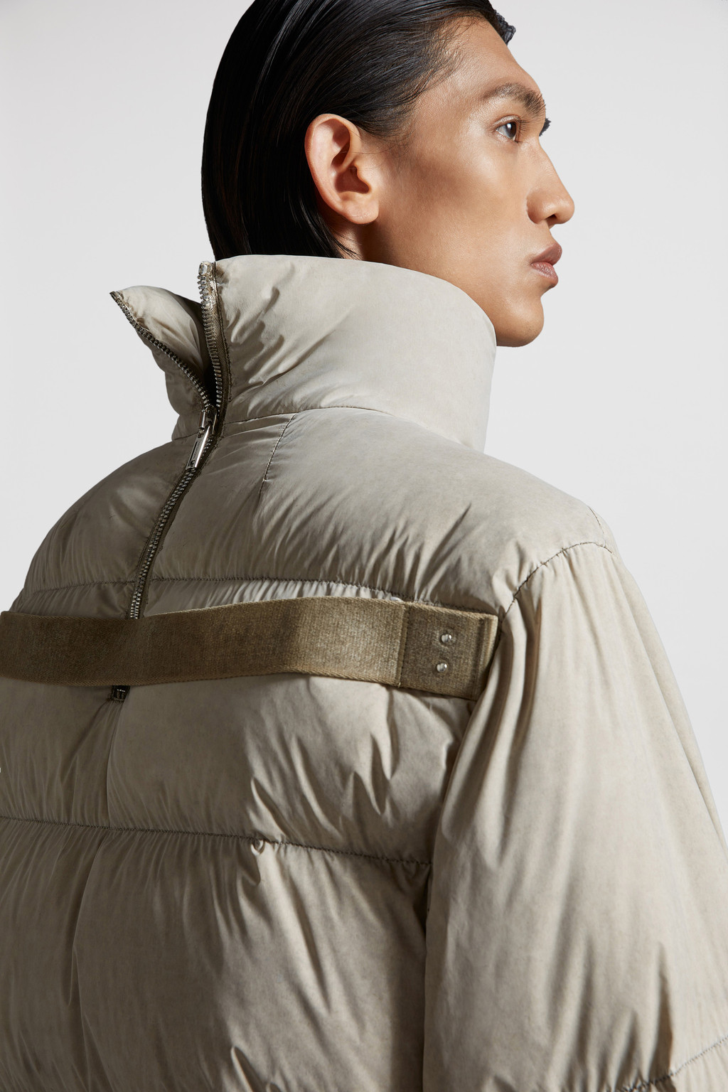 Beige Cyclopic Short Down Jacket - for Special Projects | Moncler PT