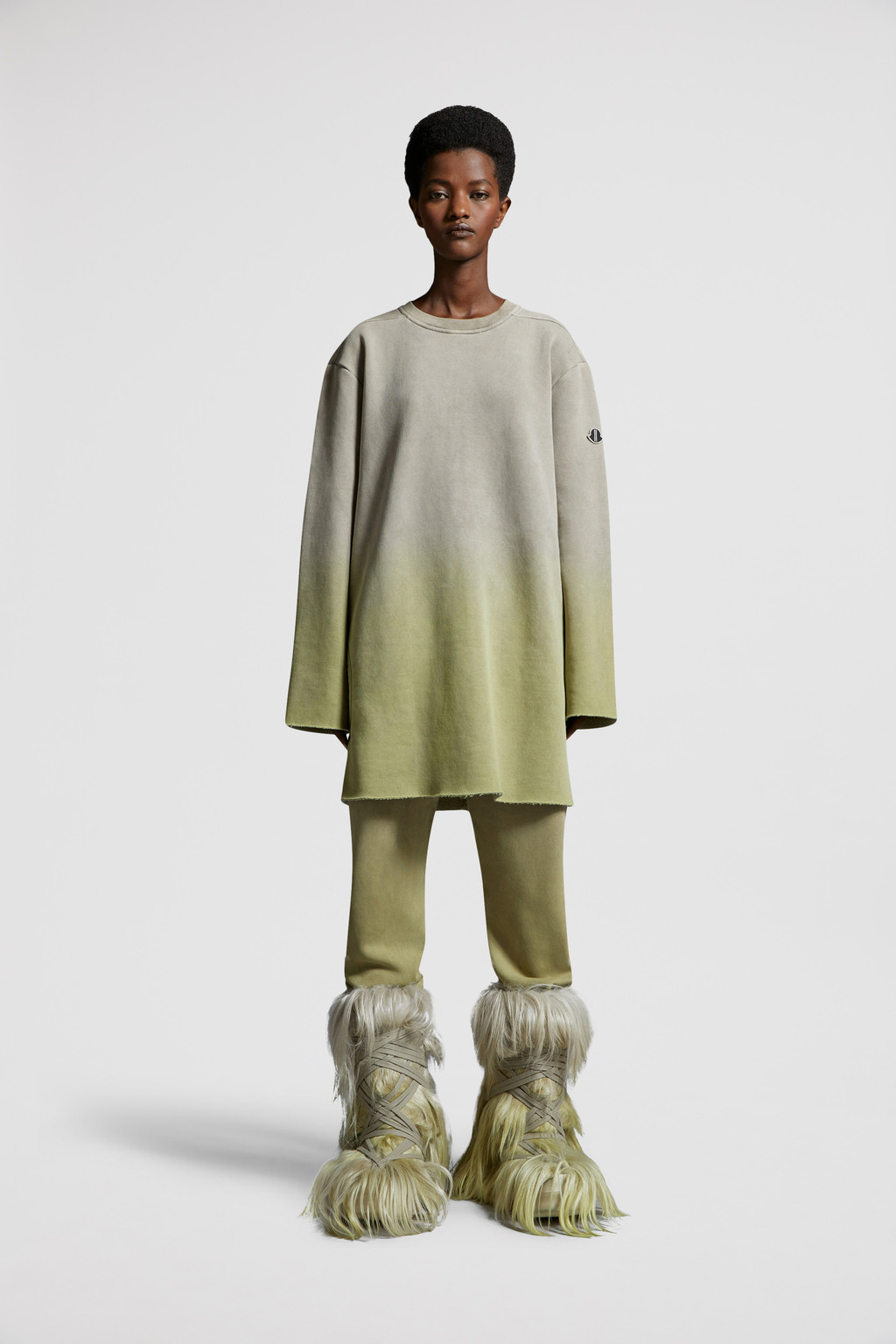 Beige & Green Subhuman Sweatshirt - for Special Projects | Moncler SG