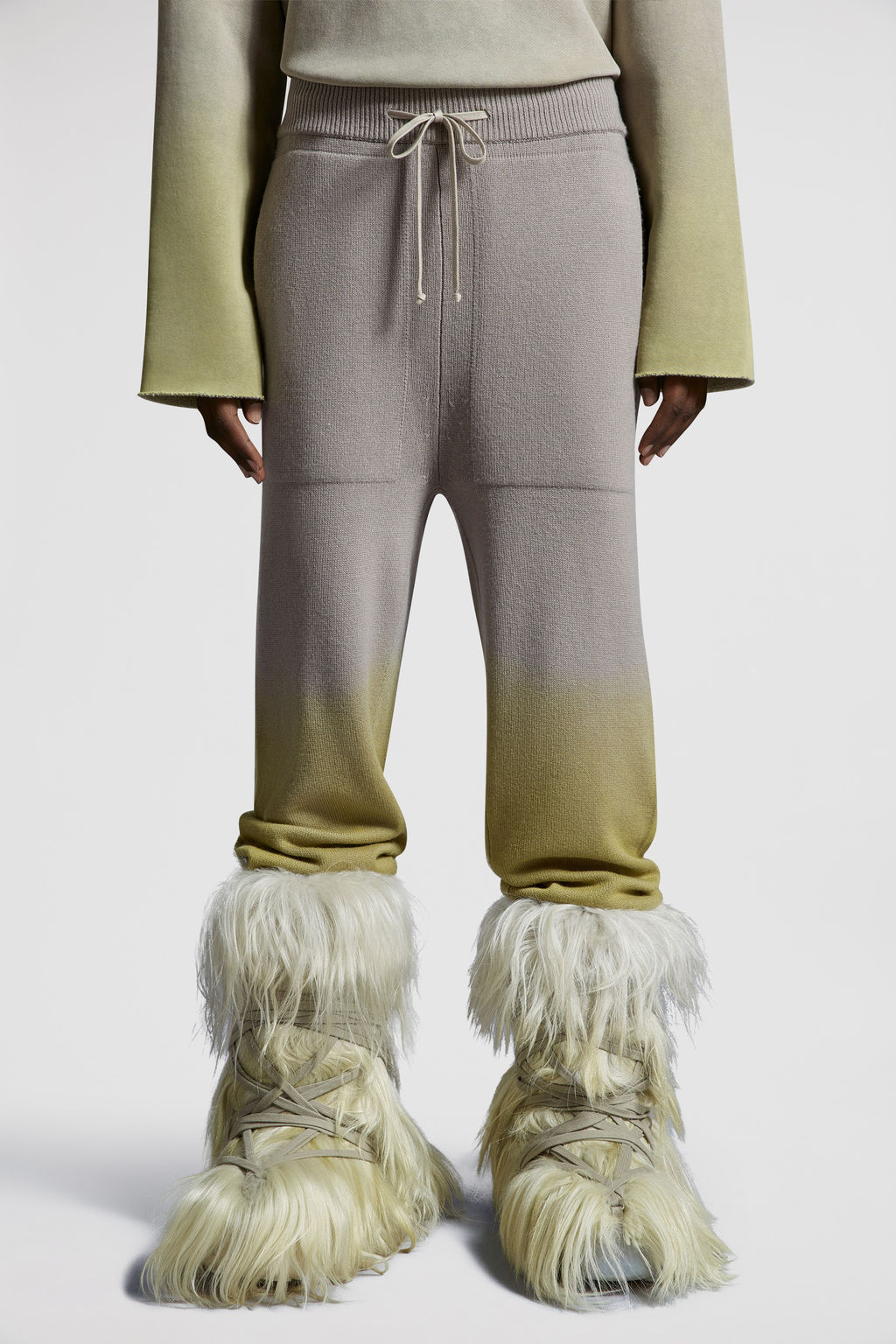 Jogginghose aus Kaschmir Beige & Grün - Hosen & Shorts für Herren ...