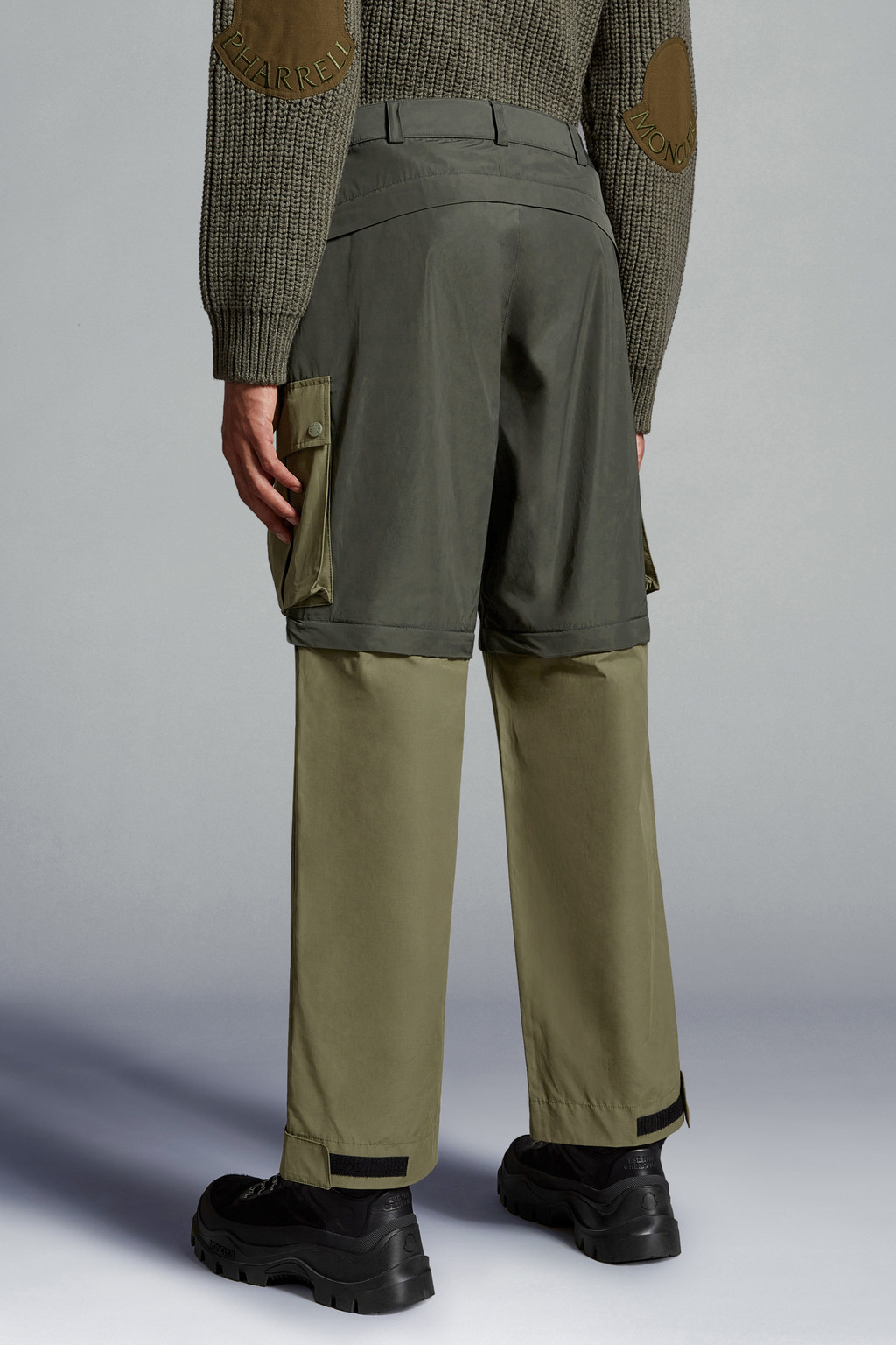 Cargohose Grün - Moncler x Pharrell Williams für Genius | Moncler DE