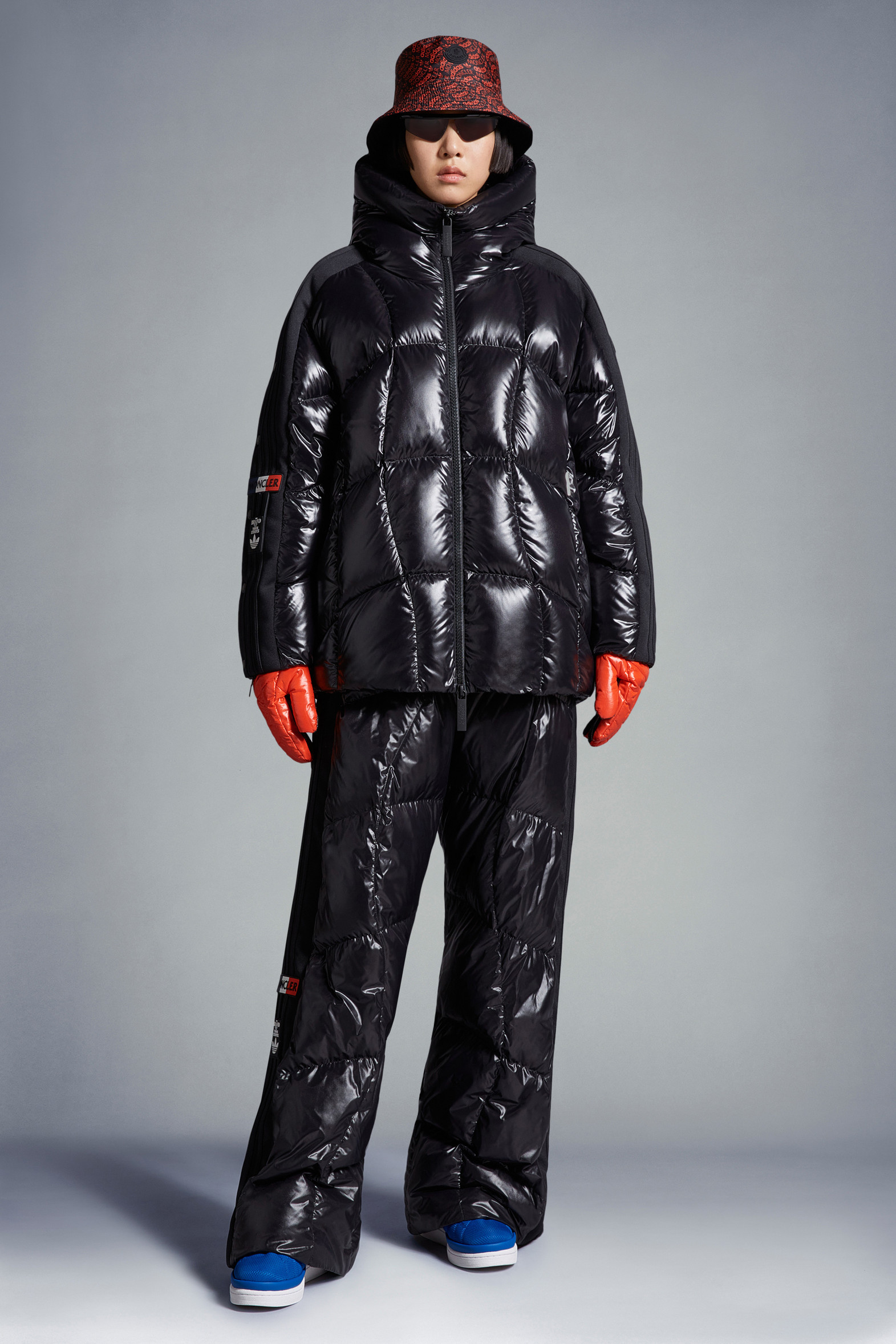 Black Beiser Short Down Jacket - Moncler x adidas Originals for Genius ...