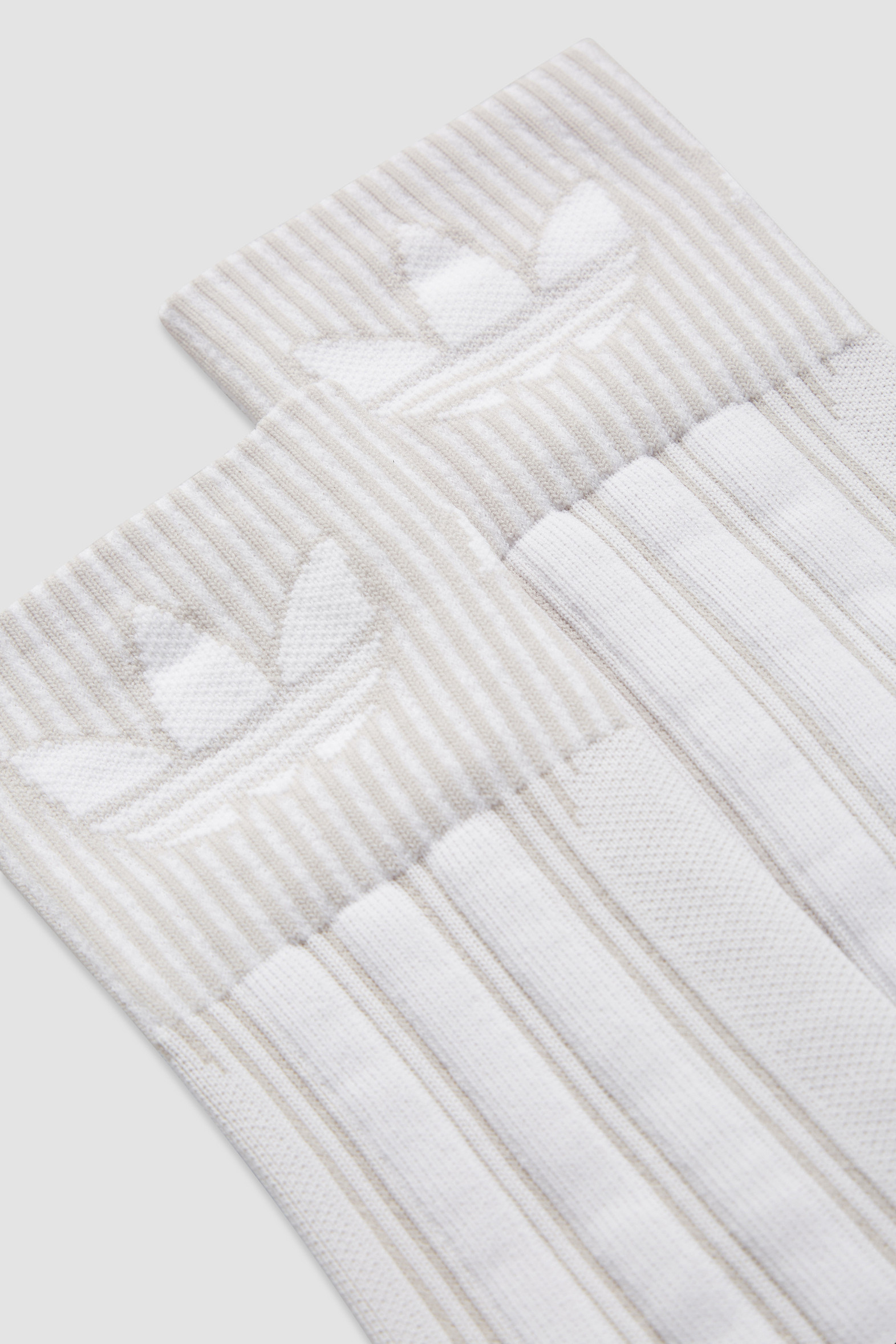 Optical White Logo Socks - Moncler x adidas Originals for Genius ...