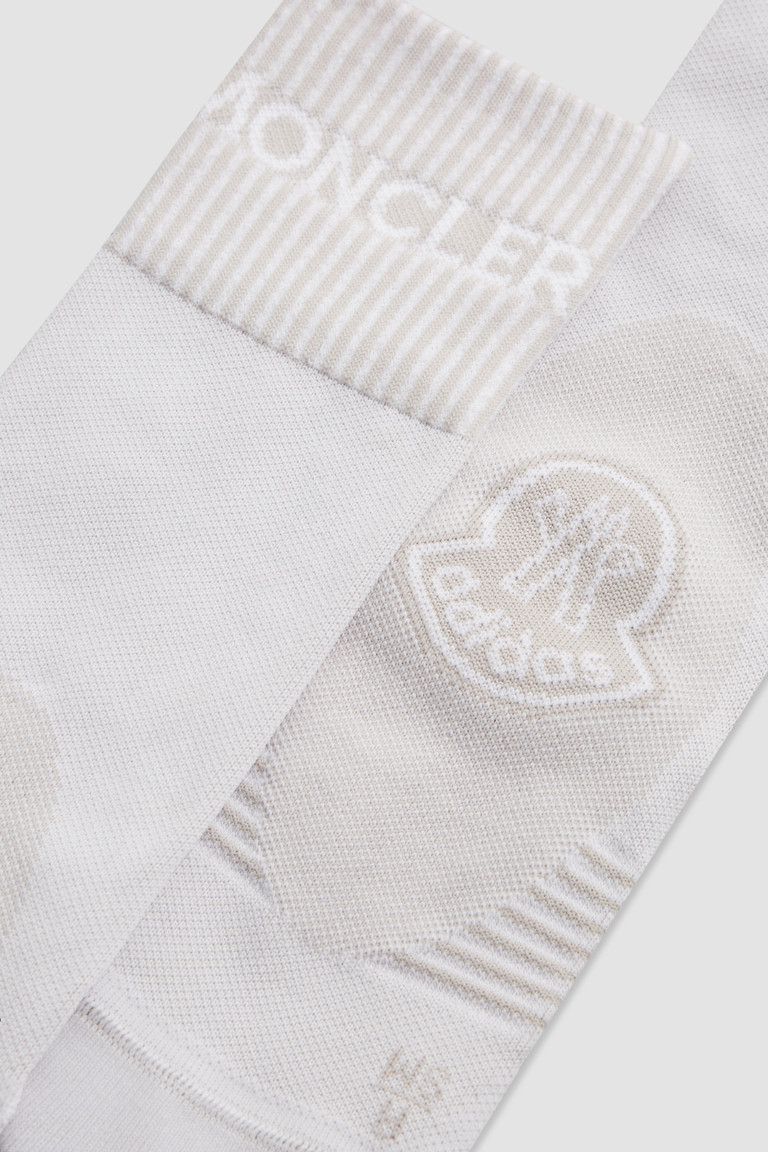 Optical White Logo Socks - Moncler x adidas Originals for Genius ...