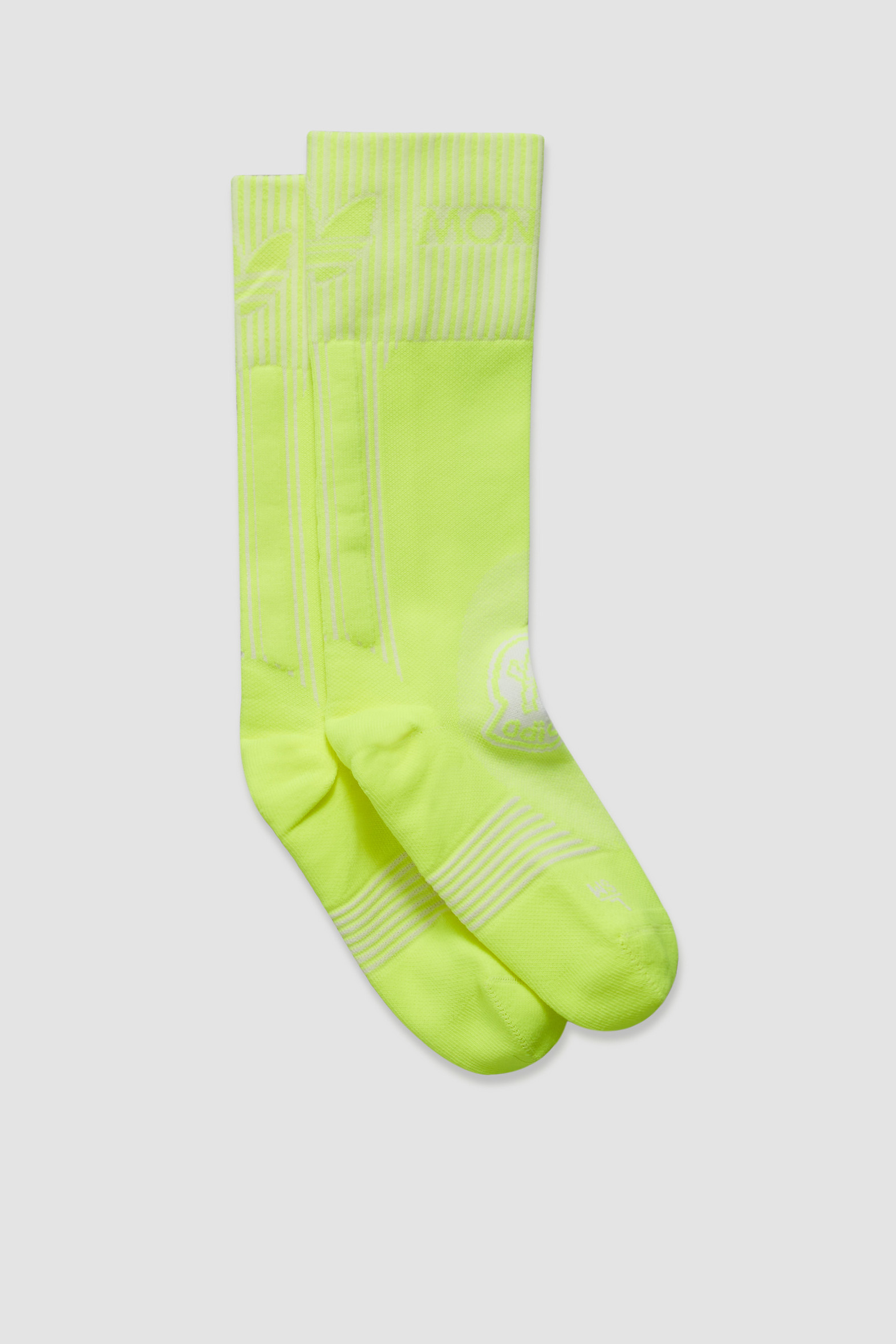 Lime Green Logo Socks - Moncler x adidas Originals for Genius | Moncler HK