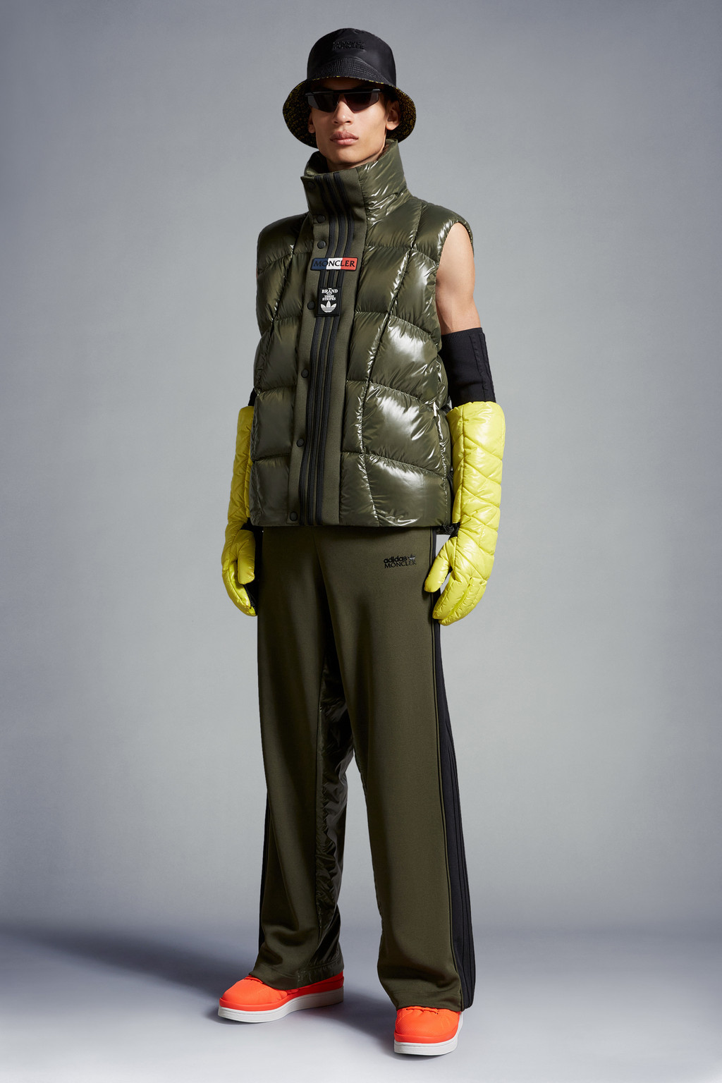 Optical White Logo Socks - Moncler x adidas Originals for Genius ...