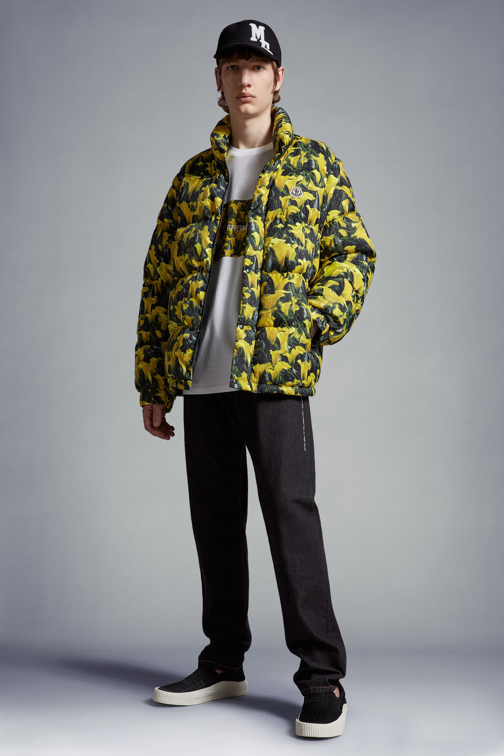 Denim Blue Loose Fit Jeans - Moncler x Frgmnt for Genius | Moncler IE