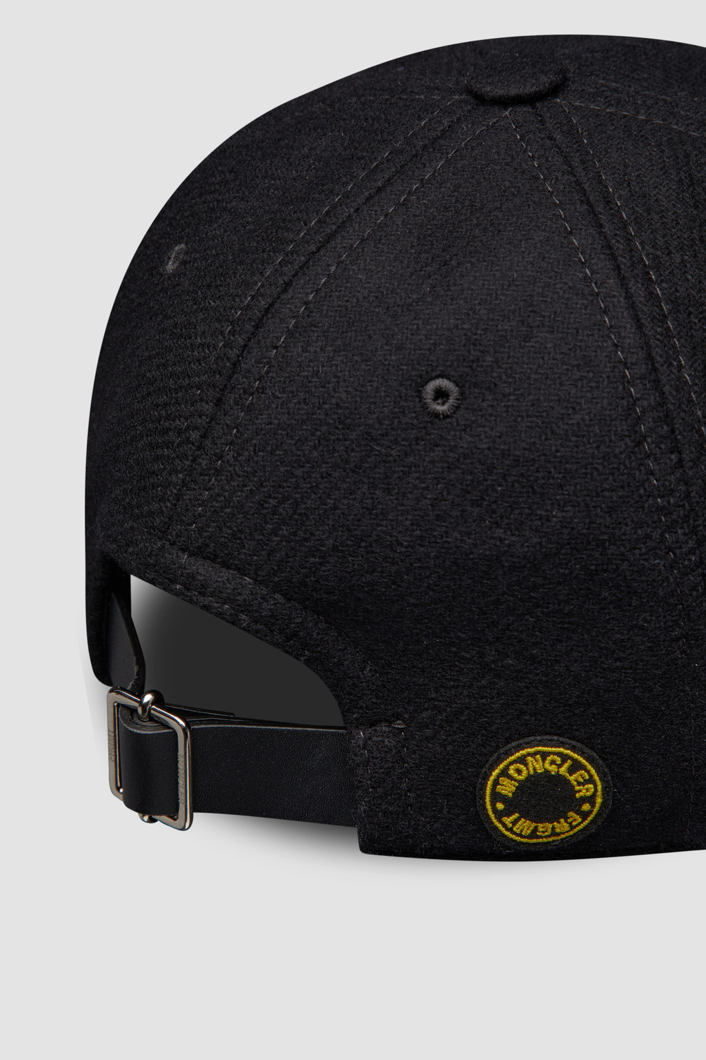 Black Wool Felt Baseball Cap - Moncler x Frgmnt for Genius | Moncler FR