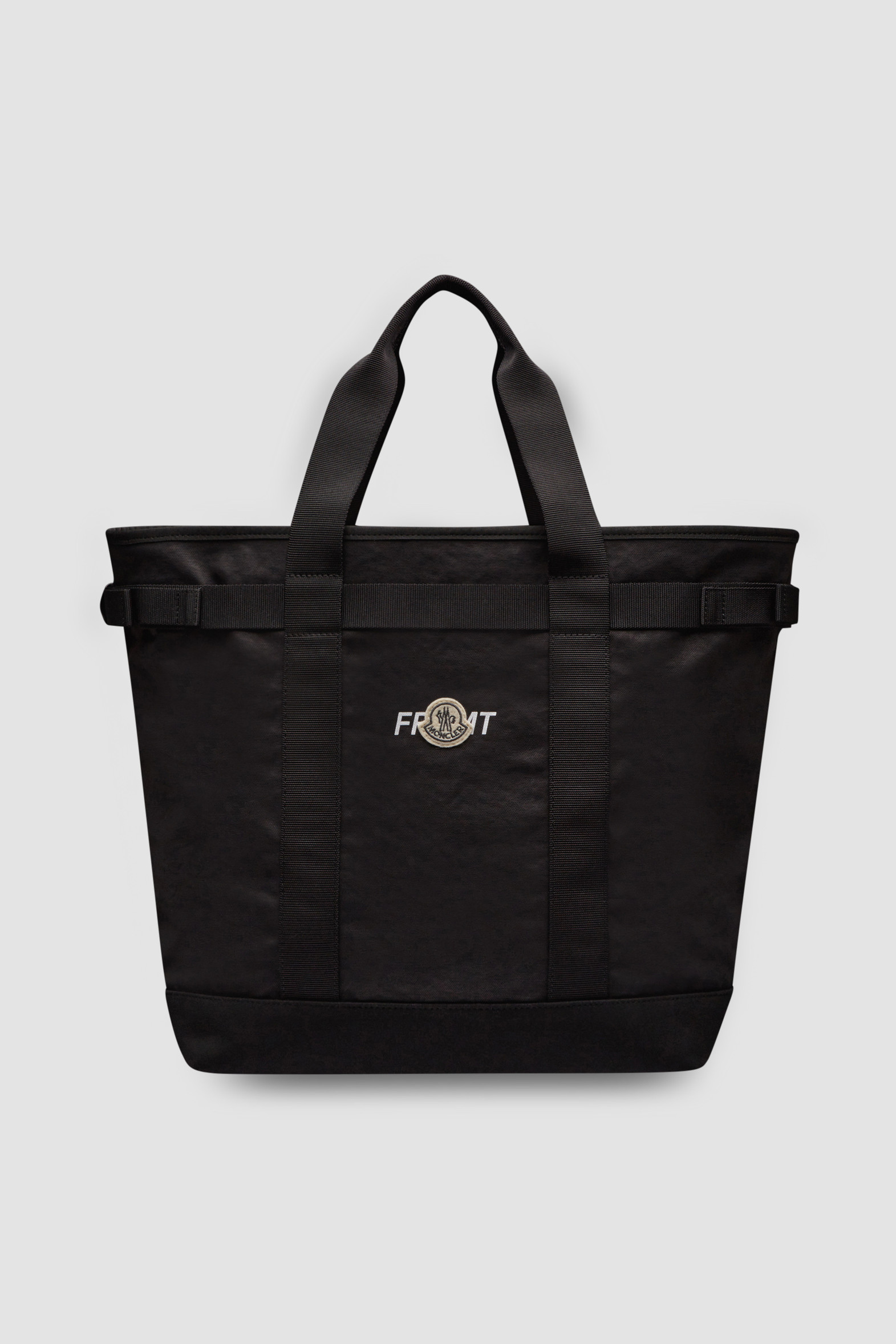 Black Canvas Tote Bag - Moncler x Frgmnt for Genius | Moncler SG