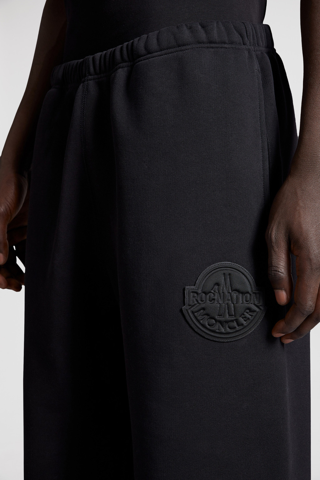 Black Logo Trackpants - Moncler x Roc Nation designed by Jay-Z for ...
