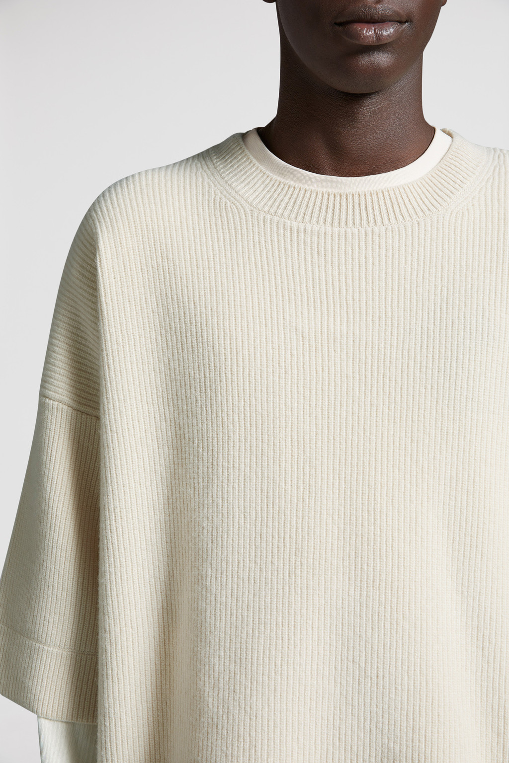 Jersey de lana Blanco - Moncler x Roc Nation designed by Jay-Z de ...