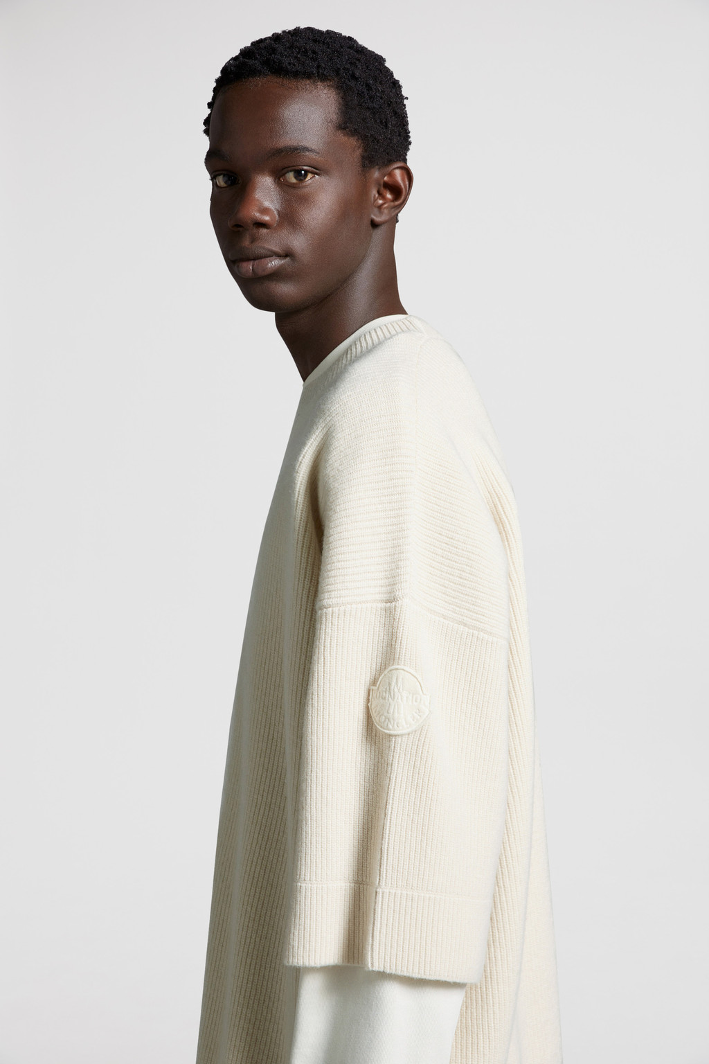 White Wool Jumper - Moncler x Roc Nation designed by Jay-Z for Genius ...