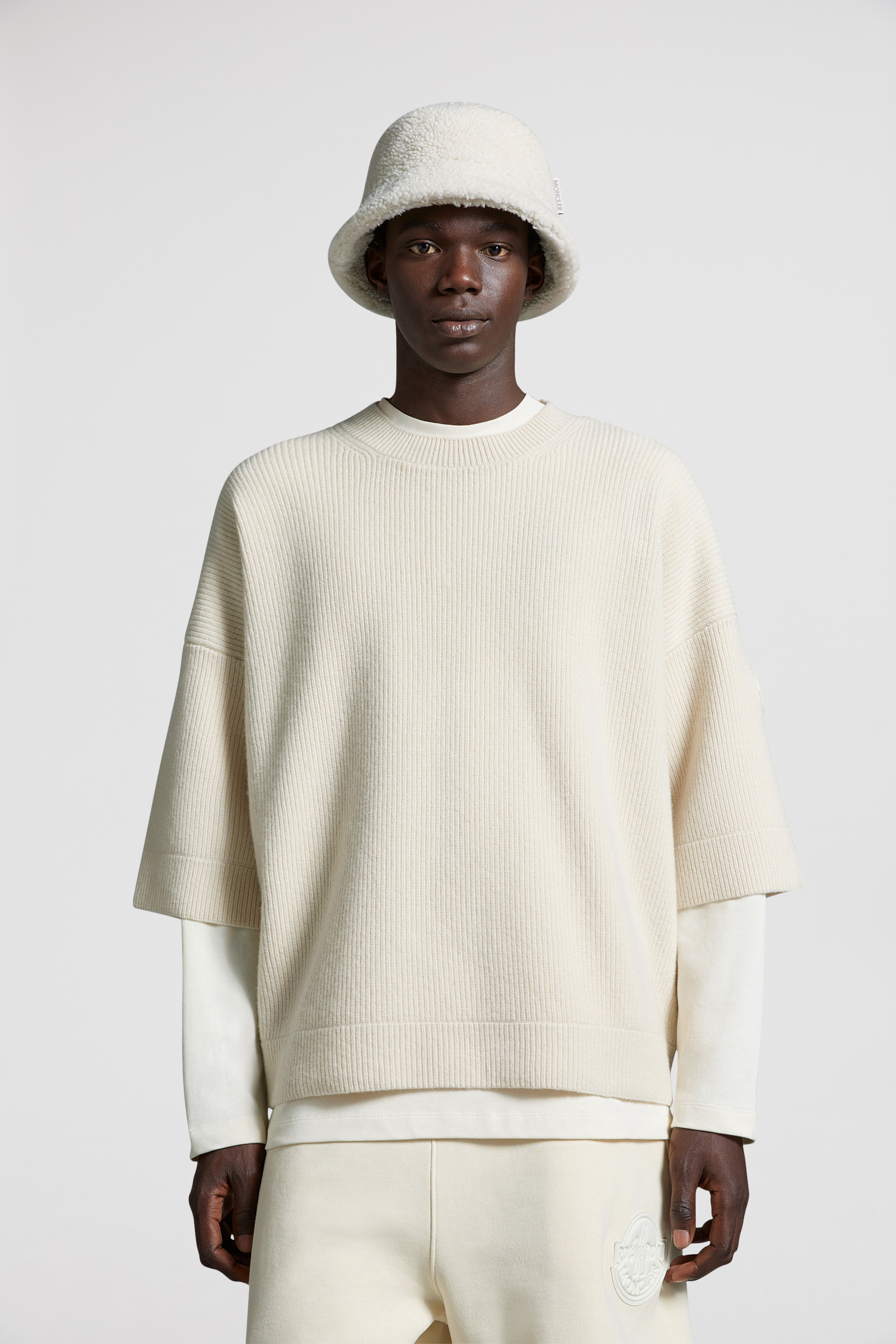 White Wool Jumper - Moncler x Roc Nation designed by Jay-Z for Genius ...