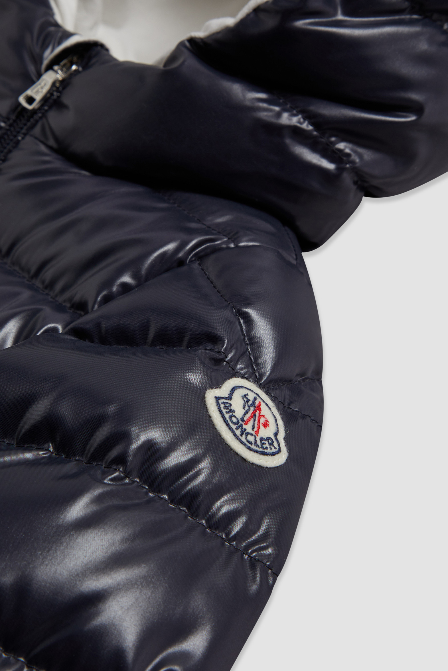 Dark Blue Anand Down Jacket - Outerwear for Children | Moncler HR