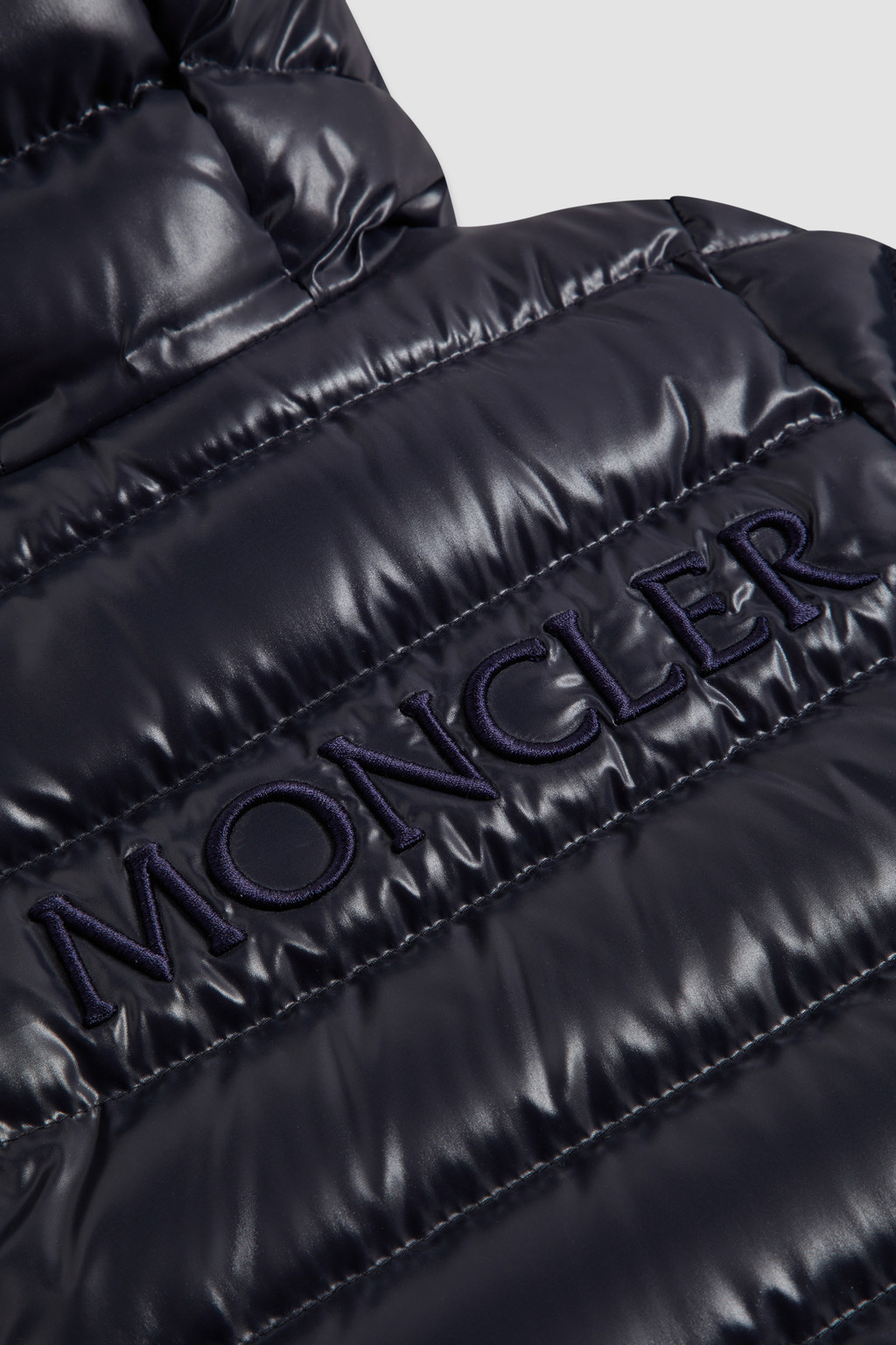 Dark Blue Anand Down Jacket - Outerwear for Children | Moncler HR