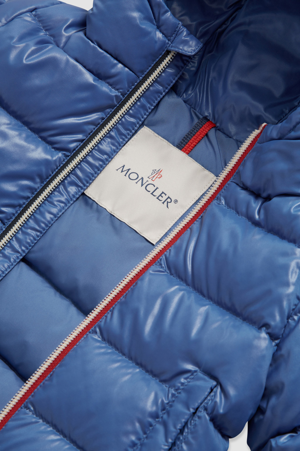 Light Blue New Aubert Down Jacket - Outerwear for Children | Moncler FR