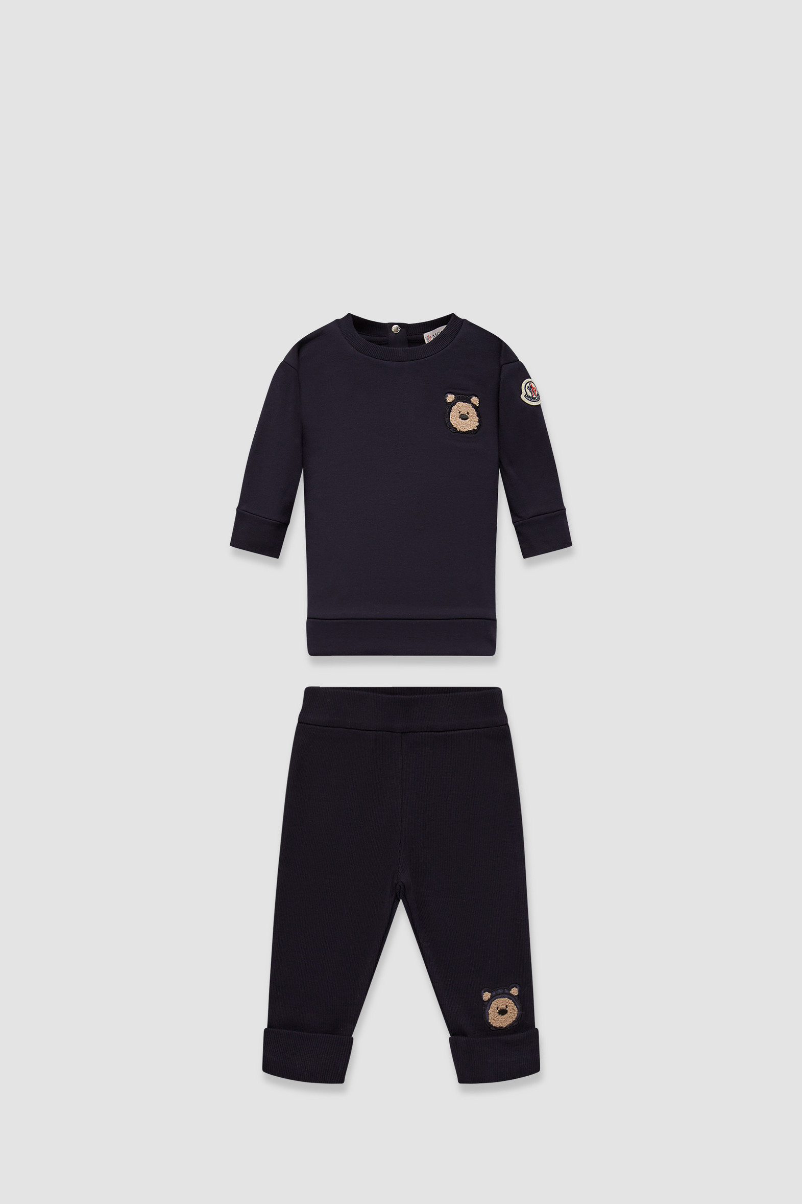 Navy Blue Tracksuit Set - Clothing for Children | Moncler PT