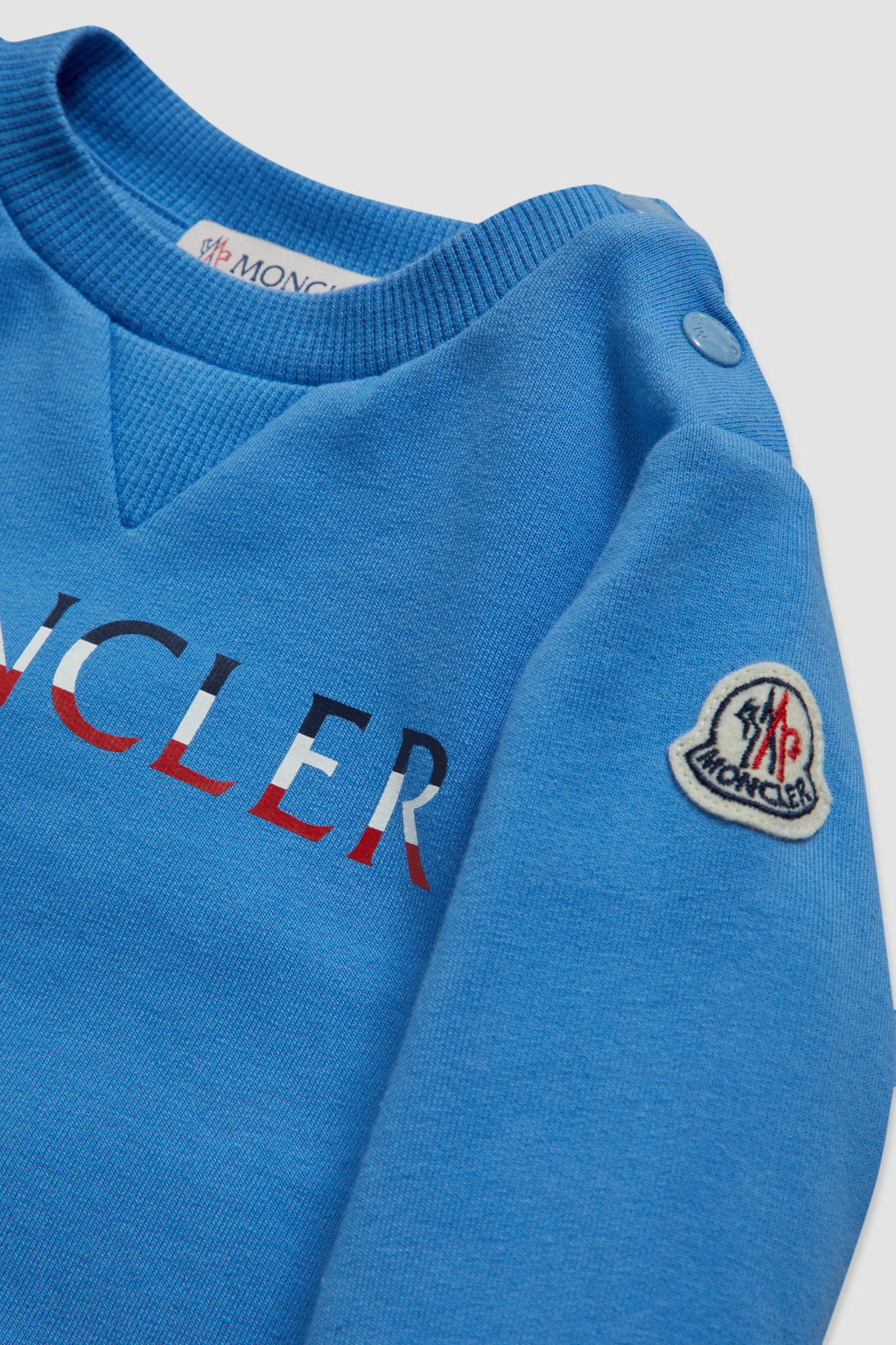 Sky Blue Logo Tracksuit Set - Clothing for Children | Moncler HK