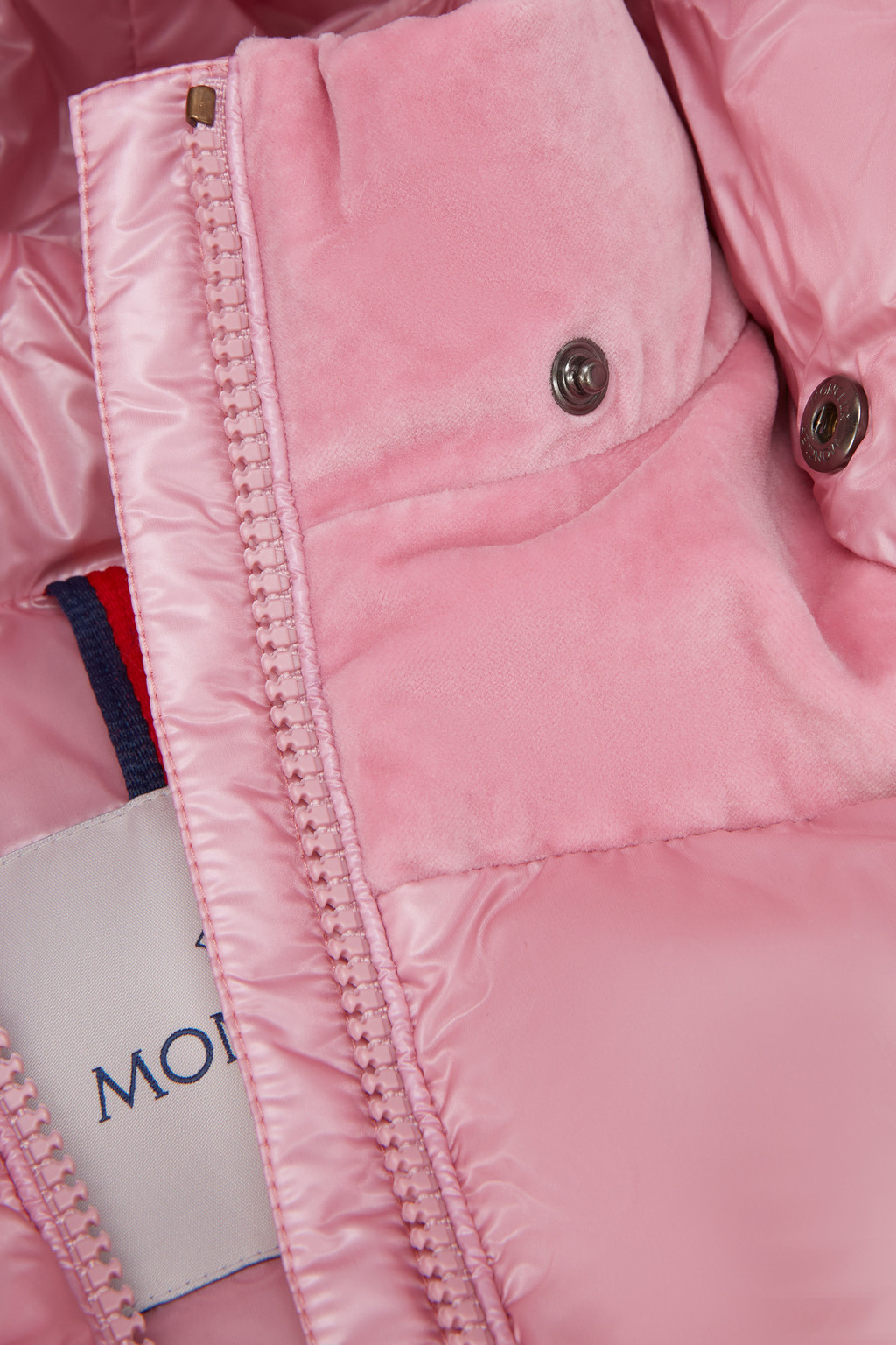 Light Pink Isa Down Jacket - Down Jackets & Vests for Children | Moncler FR