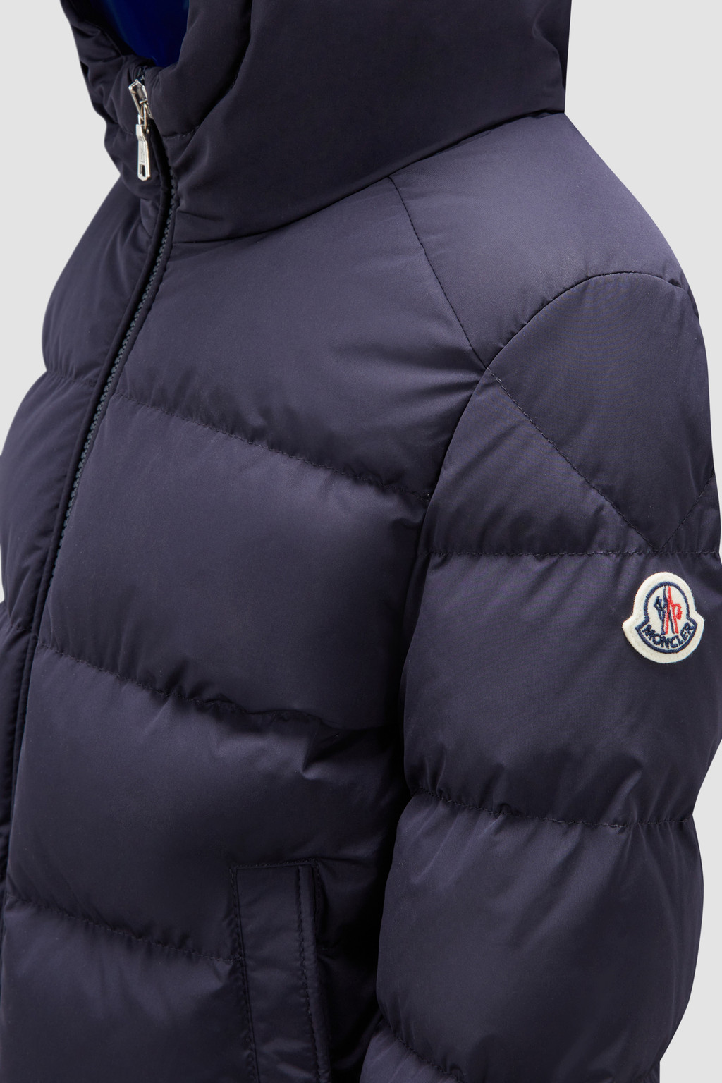 Navy Blue Eric Down Jacket - Down Jackets & Vests for Children | Moncler CH