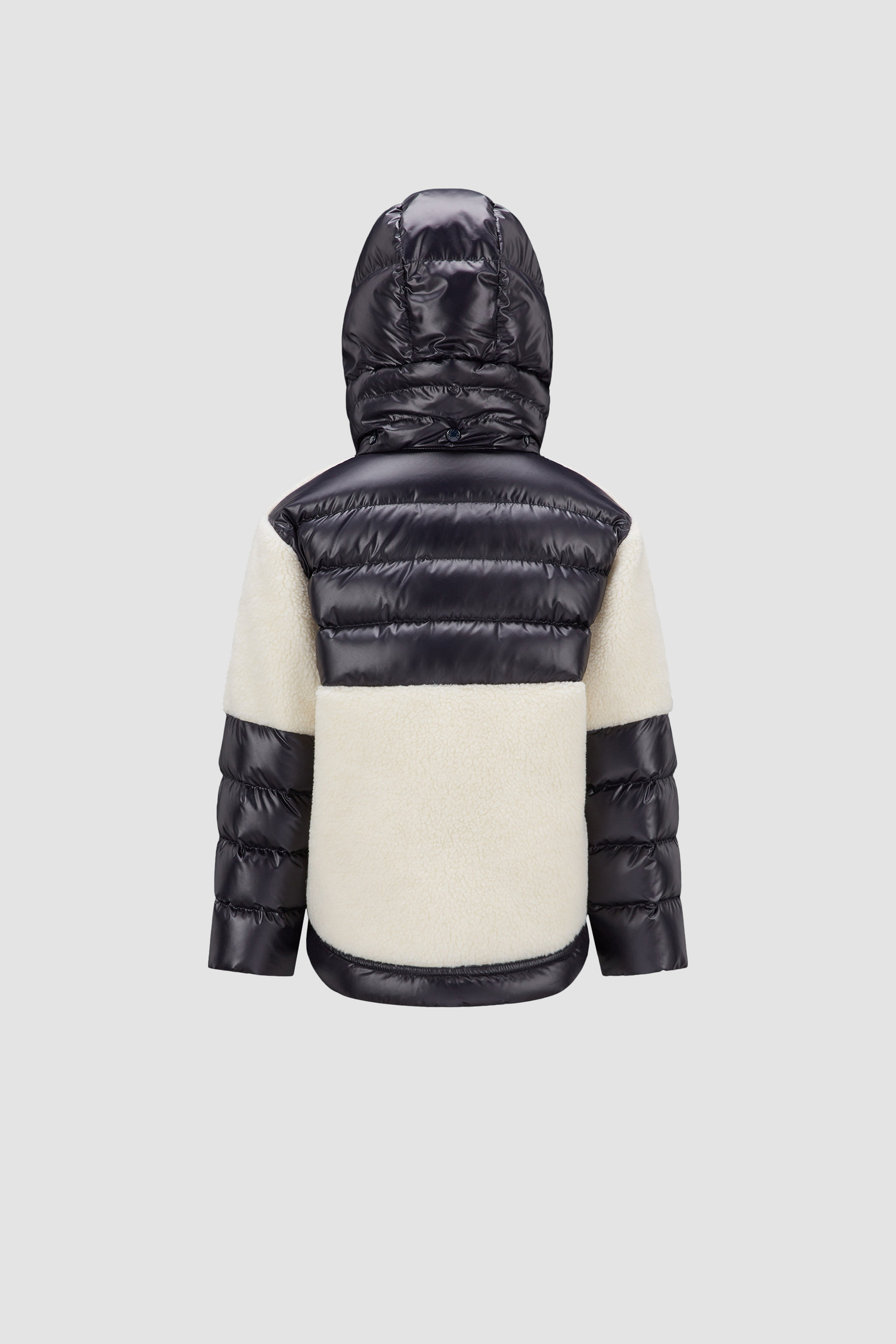 Black & Off White Patrick Down Jacket - Down Jackets & Vests for ...