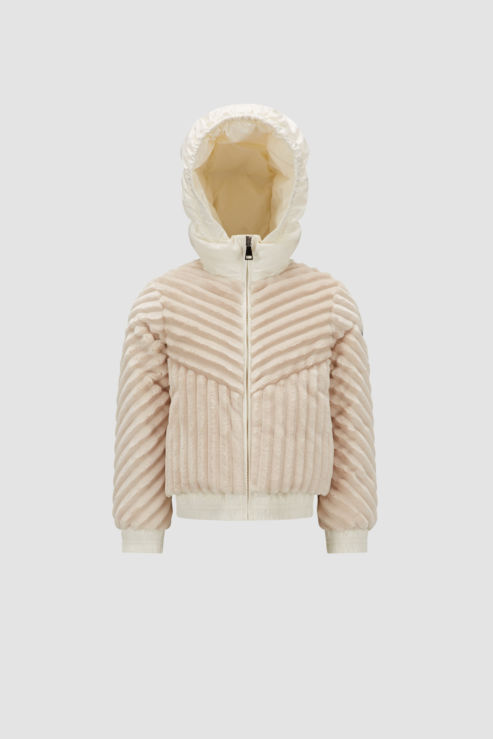 Beige Pedrix Down Jacket - Down Jackets & Vests for Children | Moncler AT