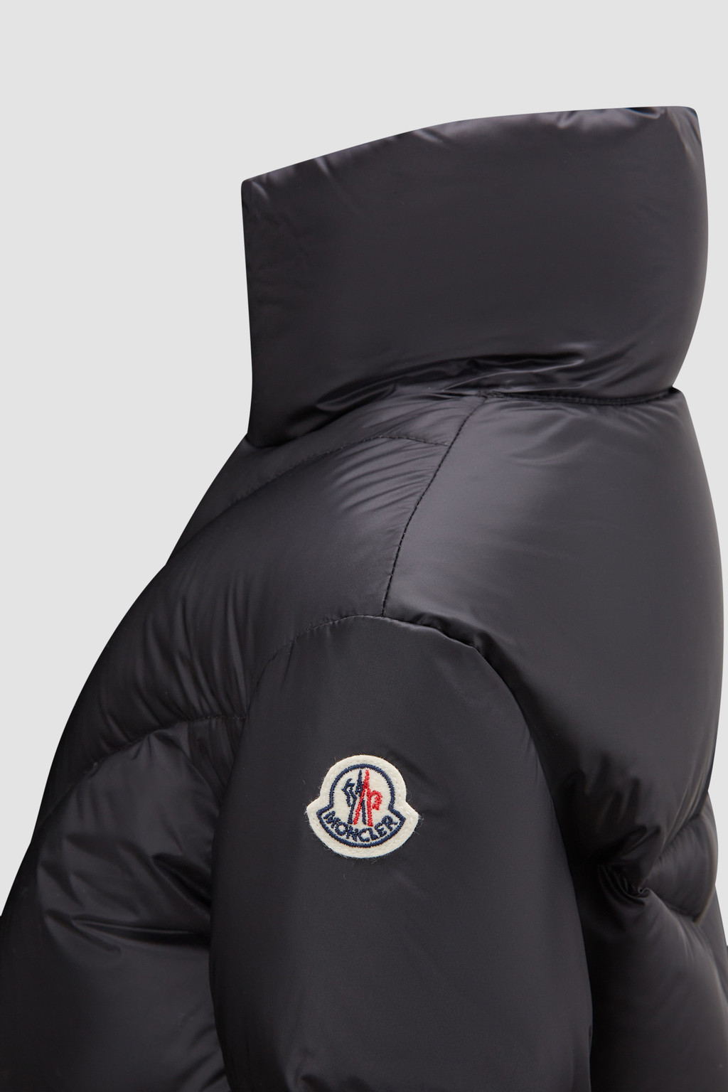 Black Mira Down Jacket - Down Jackets & Vests for Children | Moncler FR