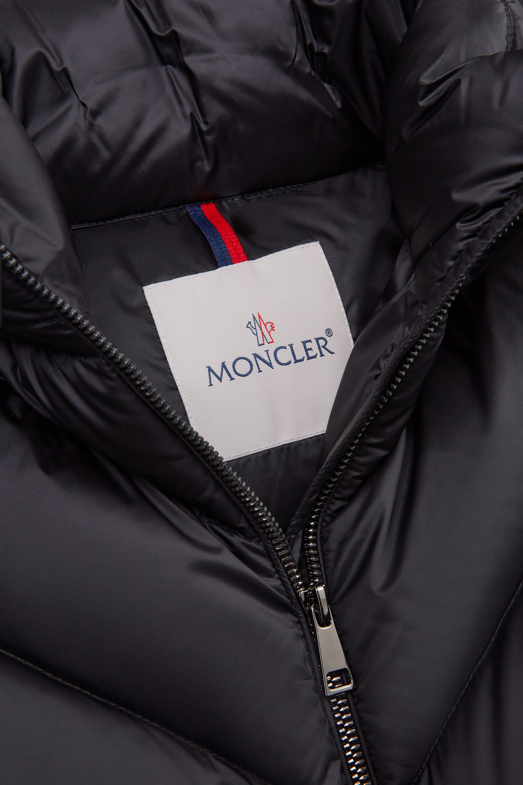 Black Mira Down Jacket - Down Jackets & Vests for Children | Moncler FR