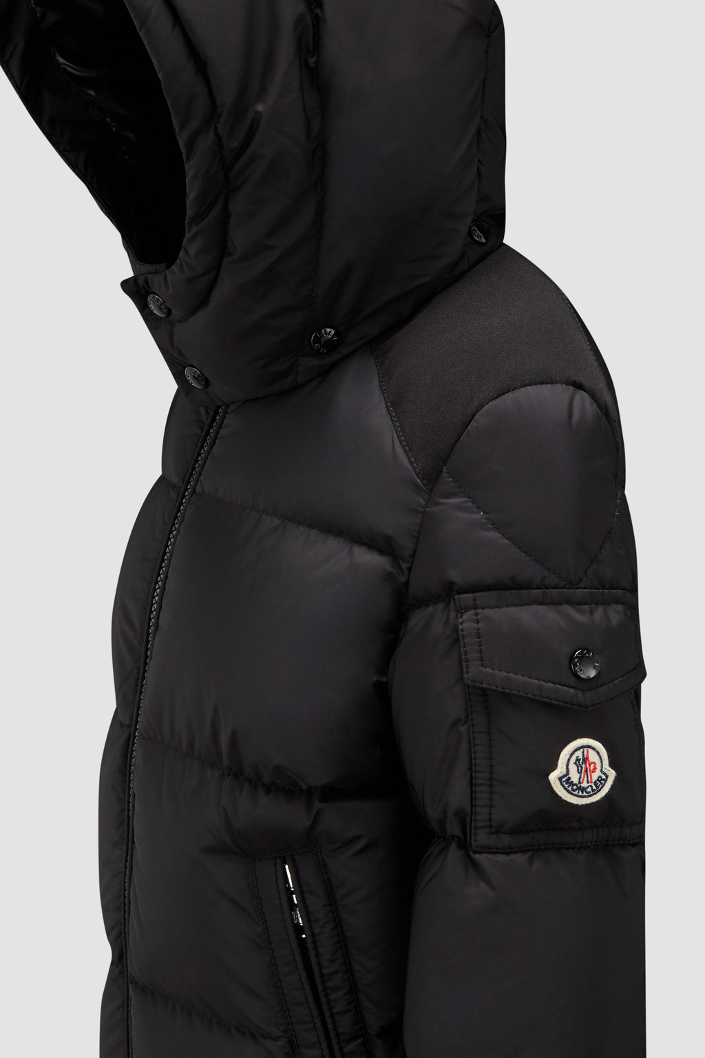 Black Jake Down Jacket - Down Jackets & Vests for Children | Moncler JP