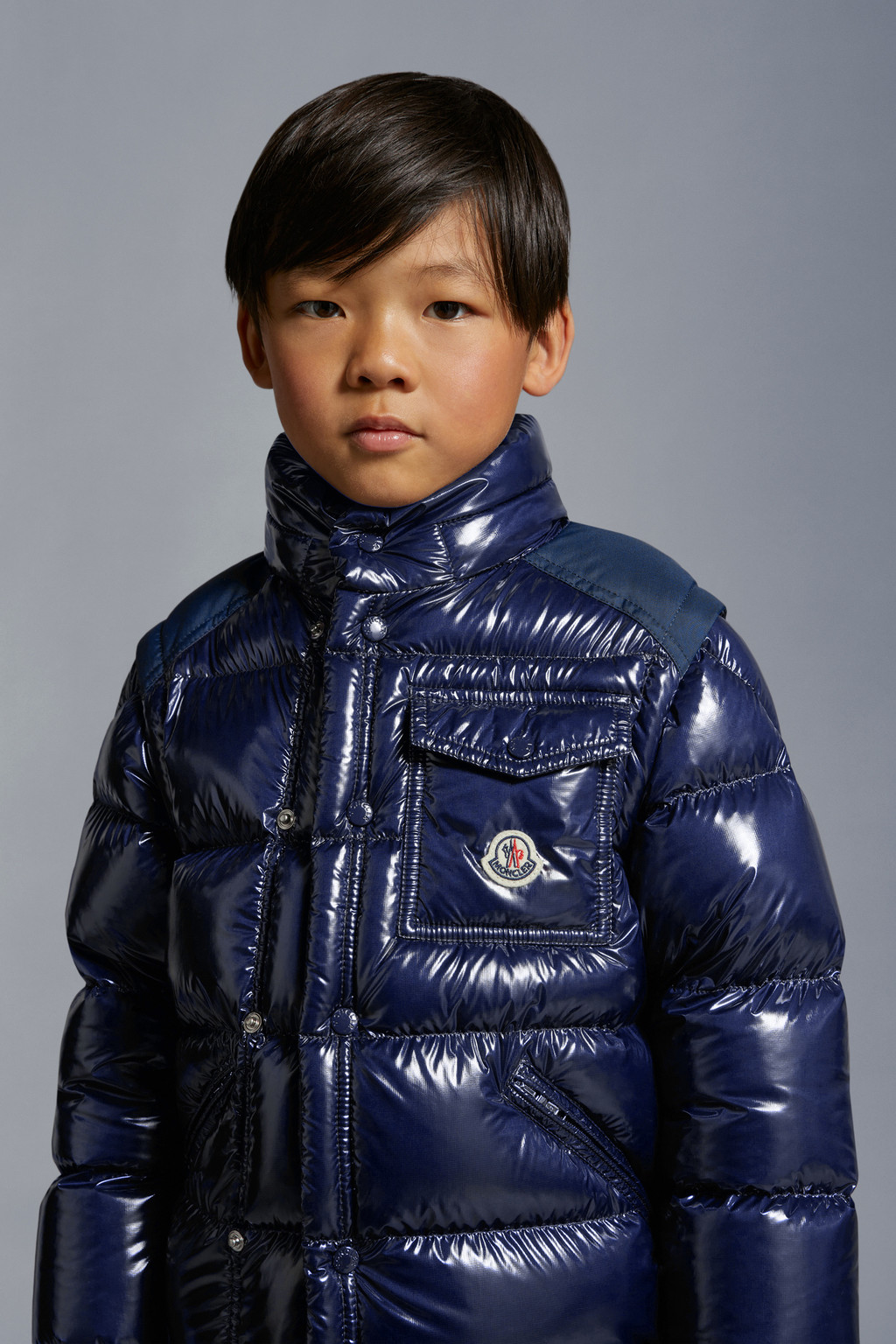 Blue Moncler Karakorum Short Down Jacket Enfant - Down Jackets & Vests ...