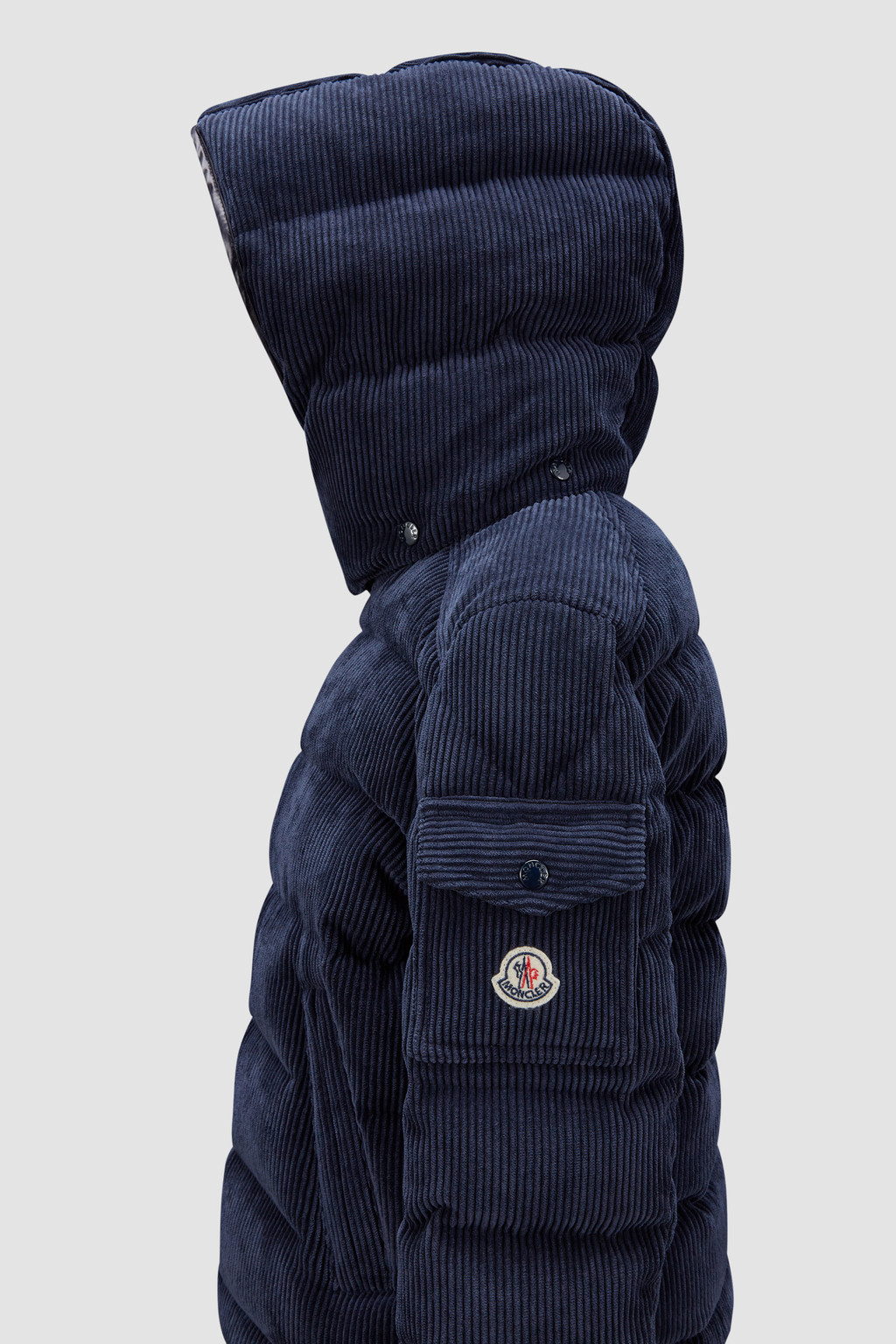 Navy Blue Aiman Down Jacket - Down Jackets & Vests for Children ...