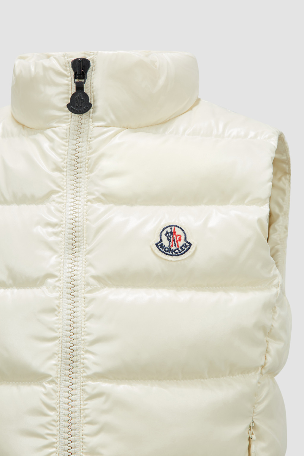 Chaleco plumífero Ghany Blanco Roto - Cazadoras y chalecos de plumas de ...