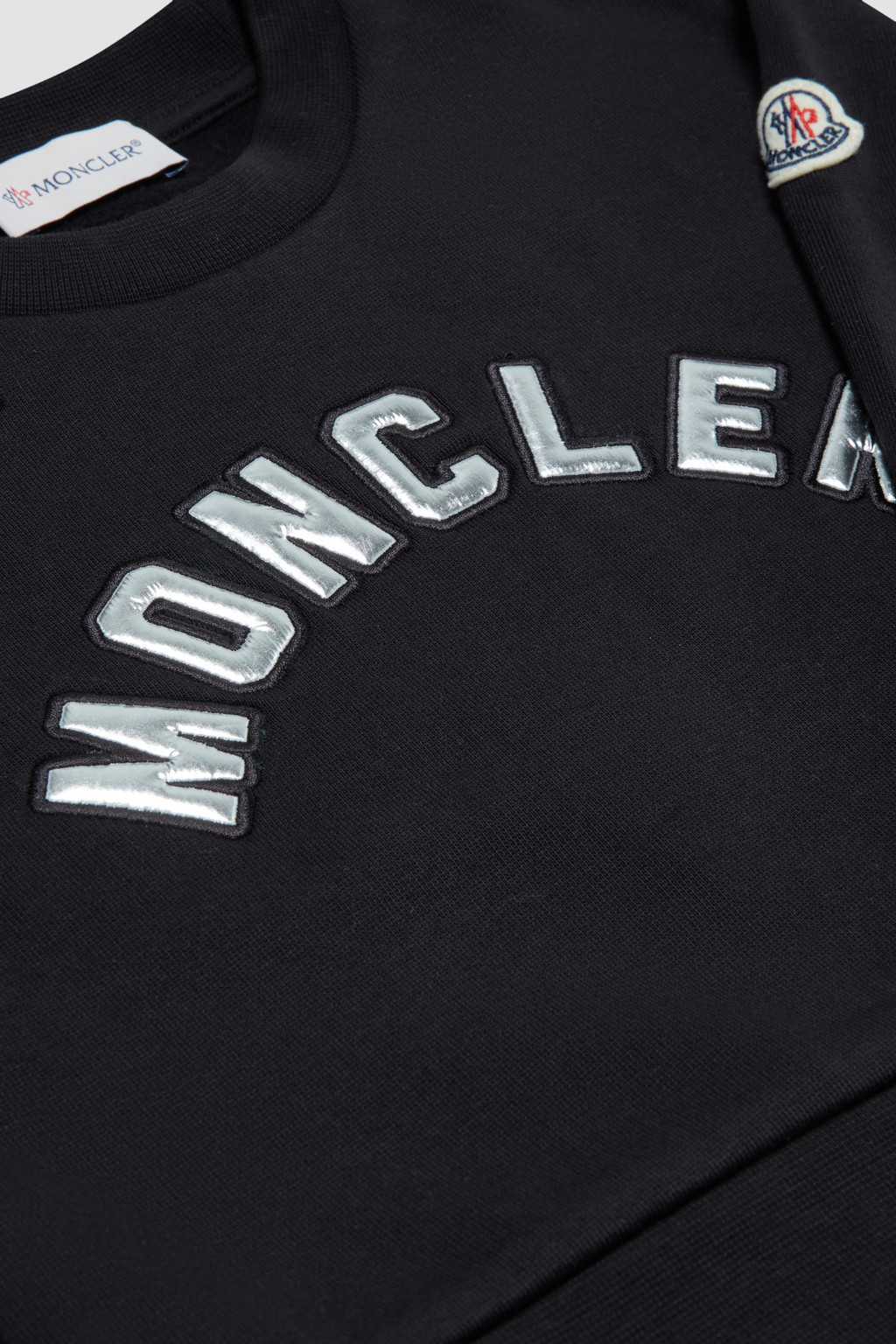 Black Logo Tracksuit Set - Trousers & Tracksuits for Children | Moncler SG