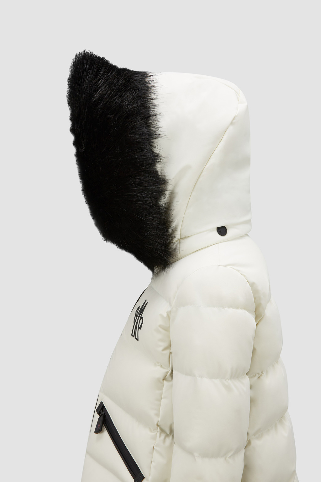 White Suisses Fur Down Jacket - Down Jackets & Vests for Children ...